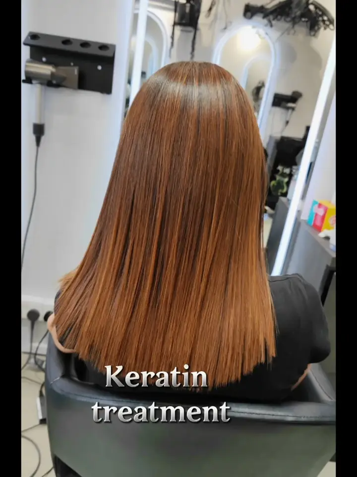 Keratin treatment _ SG Hair salon | Video published by elsa | Lemon8