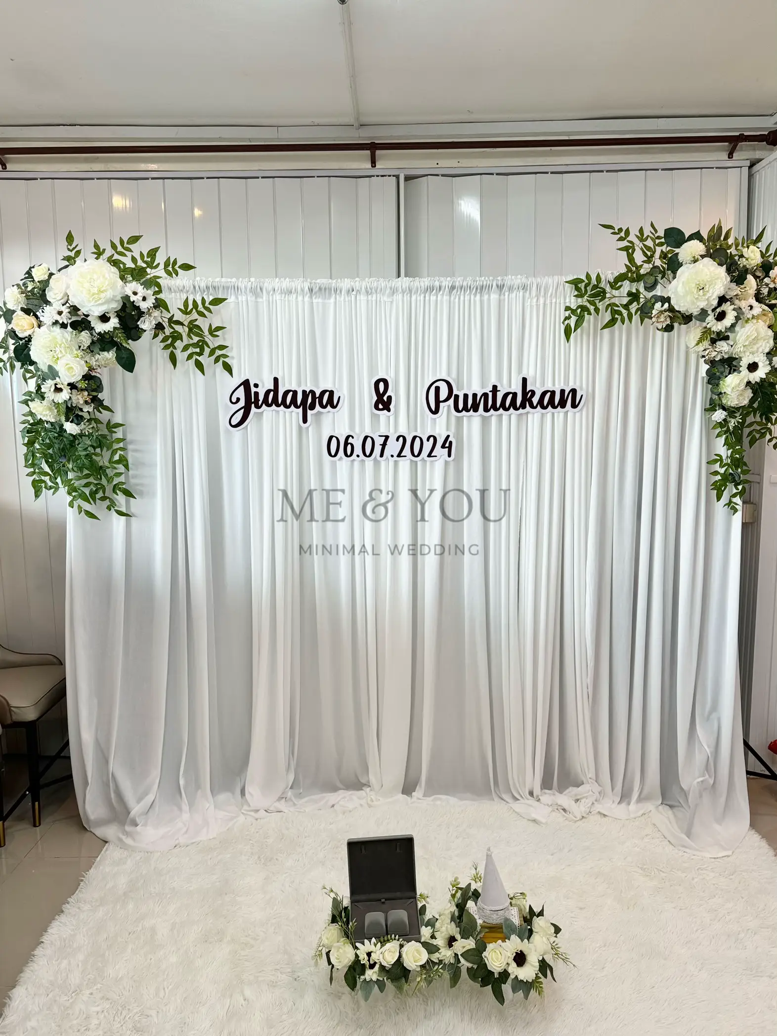 มัดรวมฉากหมั้นมินิมอลราคาถูก | แกลเลอรีที่โพสต์โดย PPor.PK | Lemon8