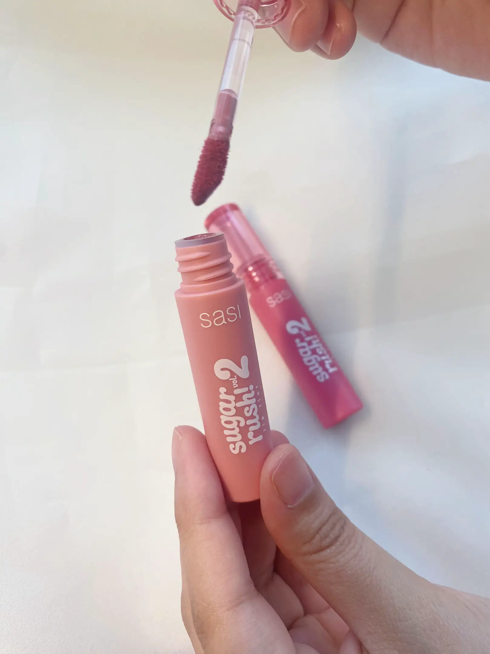 sasi sugar rush lip tint vol.2 ลิปหลักสิบที่ไม่จกตา! | แกลเลอรีที่โพสต์โดย Mommyyellowcat | Lemon8