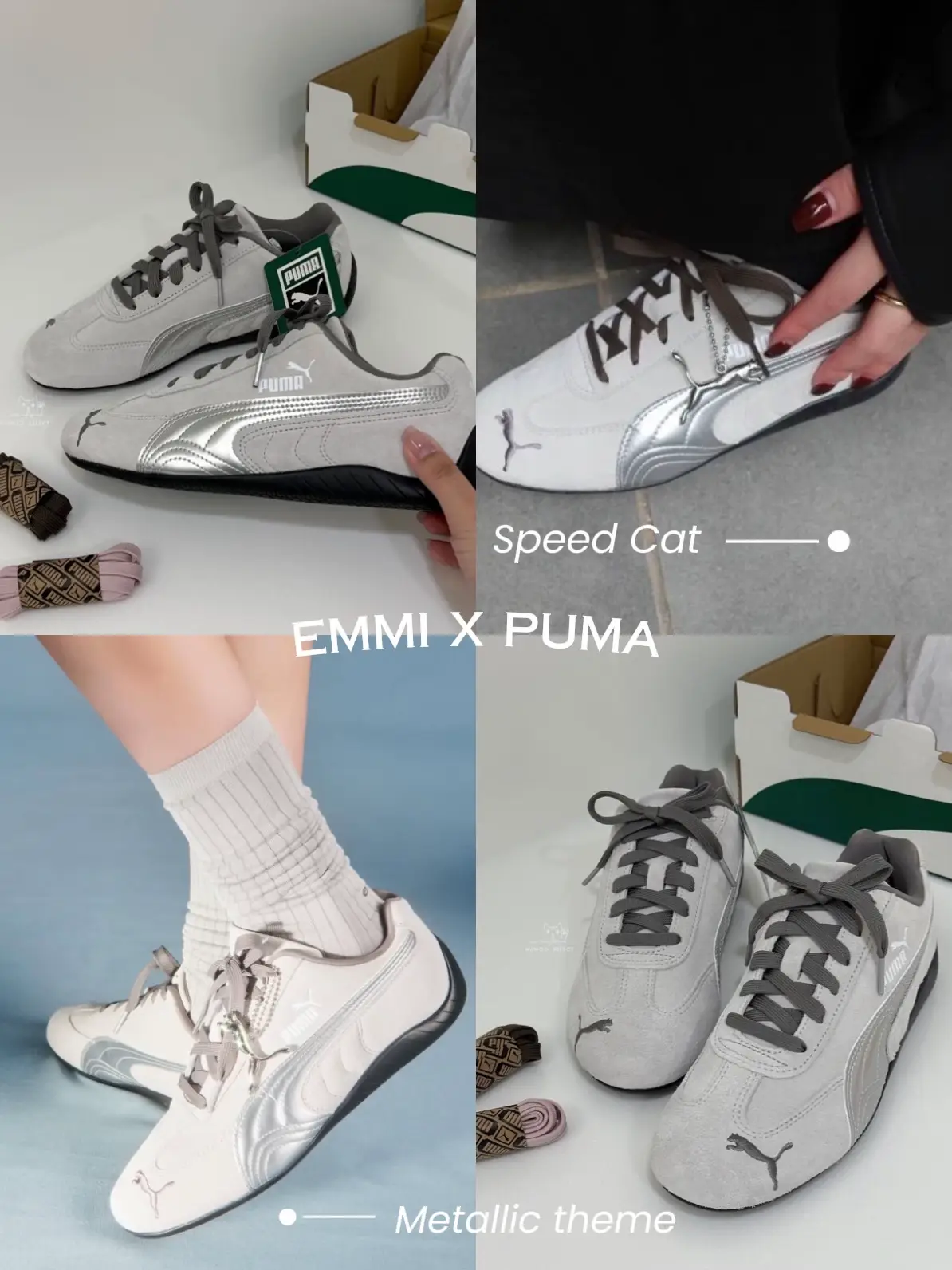 Weekly Update - Emmi x Puma แฟชั่นธีม Metallic 🤍🩶 | แกลเลอรีที่โพสต์โดย ...