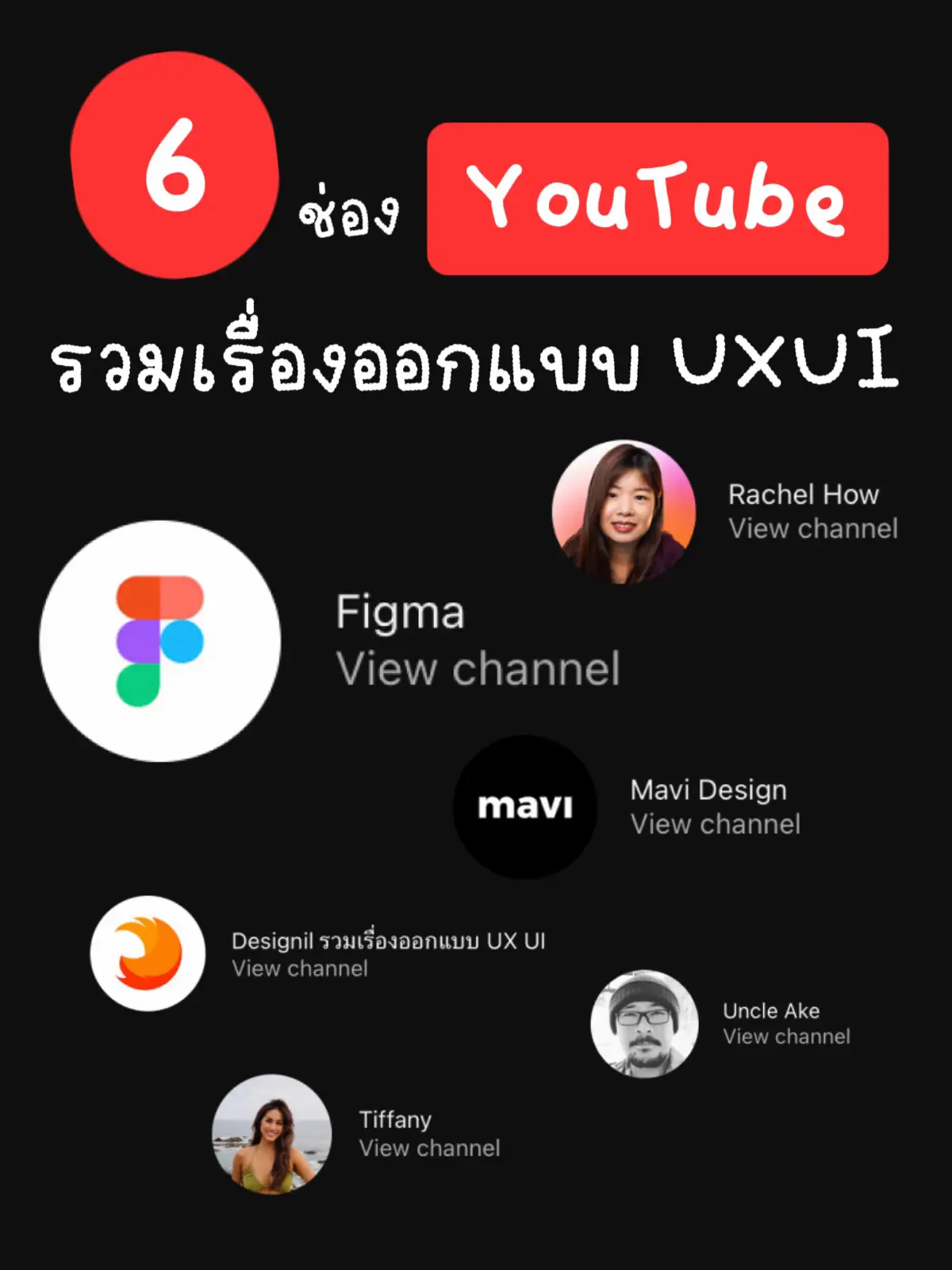 คัดมาแล้ว รวมช่องยูทูป UXUI ที่เราติดตาม 🔥 | แกลเลอรีที่โพสต์โดย Pimtee | Lemon8