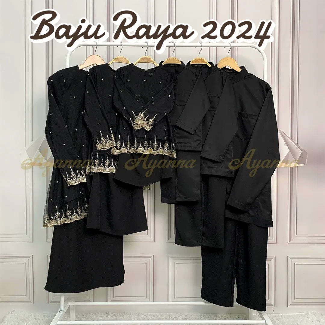 BAJU RAYA 2024 TEMA BLACK | Galeri disiarkan oleh BAJU RAYA | Lemon8
