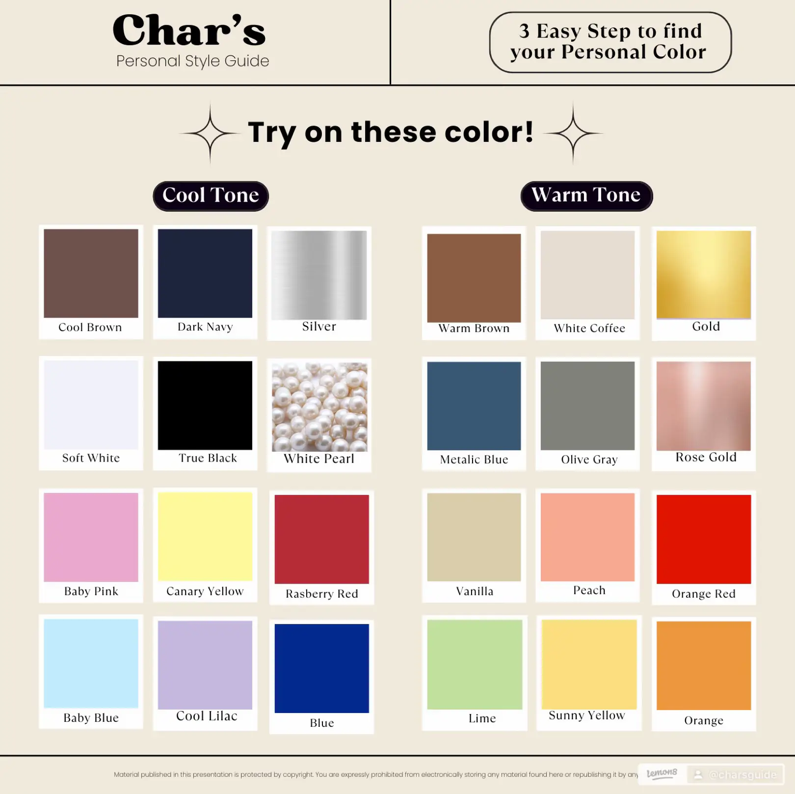 ใครไม่เชื่อใน Personal Color เราเชื่อ! 💘 | แกลเลอรีที่โพสต์โดย ...