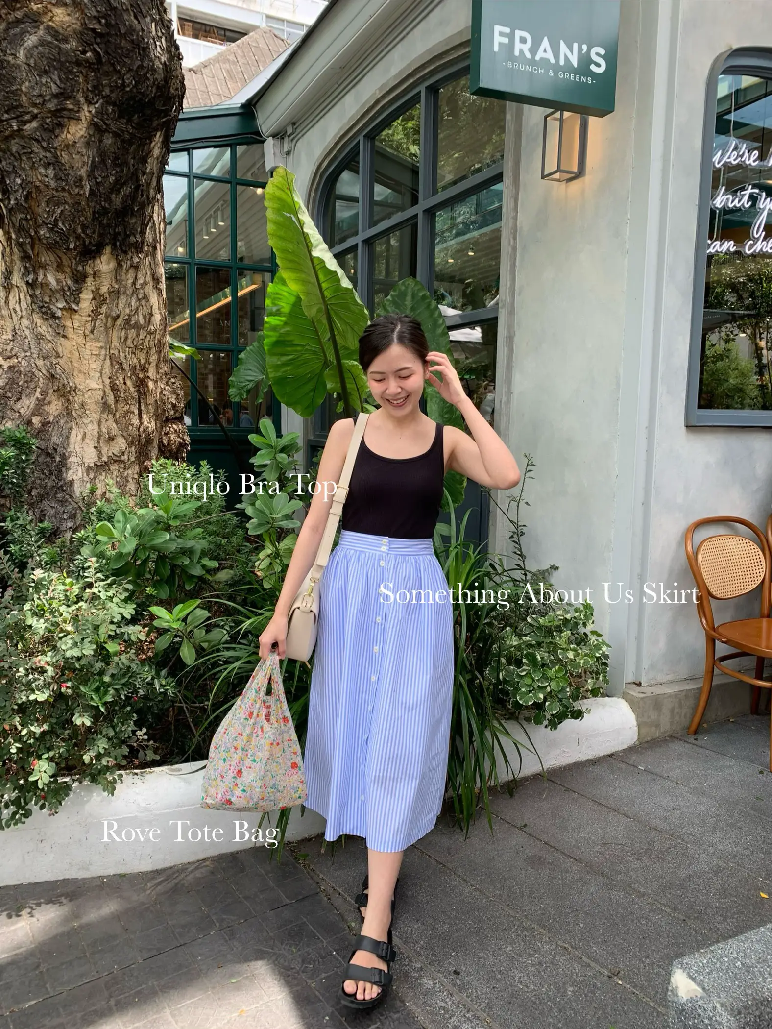 Favorite Outfits 2023 💫💐 รวมเสื้อผ้าใส่บ่อย 💙 | แกลเลอรีที่โพสต์โดย PloyStation | Lemon8