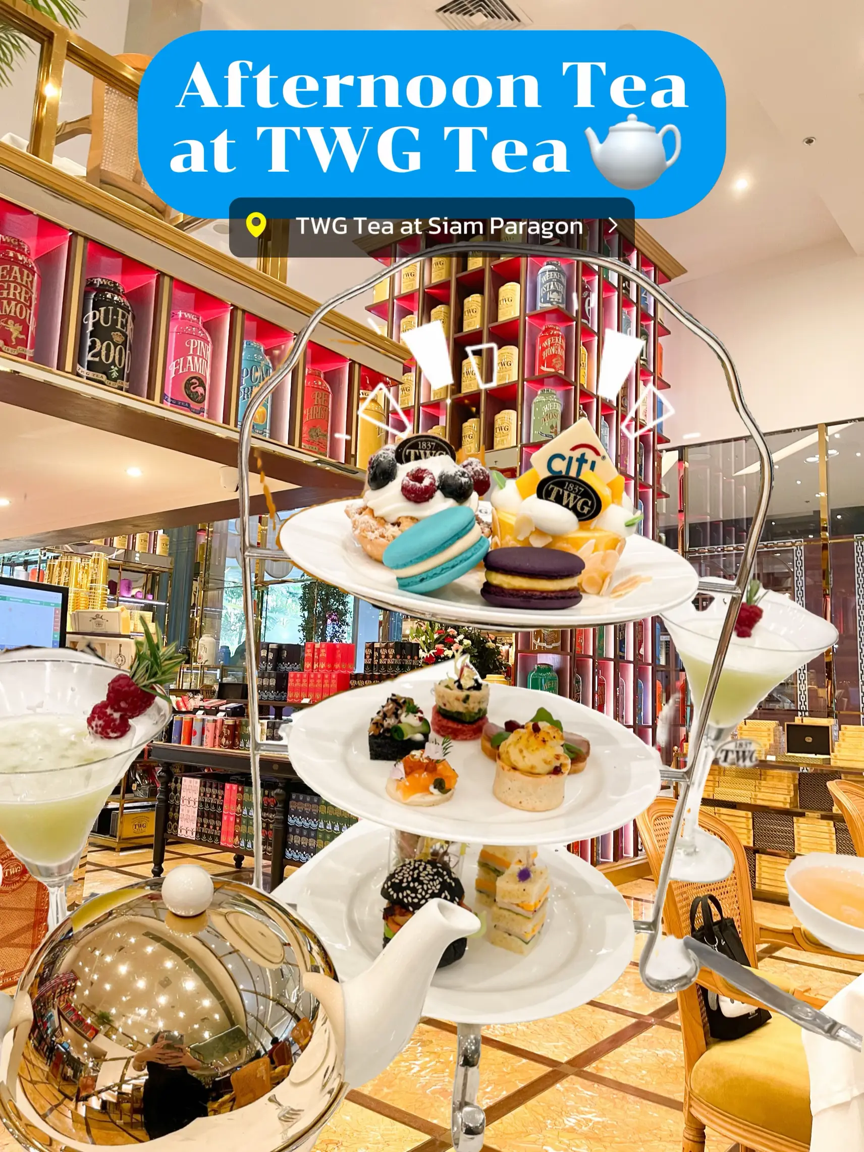 Afternoon Tea at TWG Tea 🫖 | แกลเลอรีที่โพสต์โดย จีนพากิน😋 | Lemon8