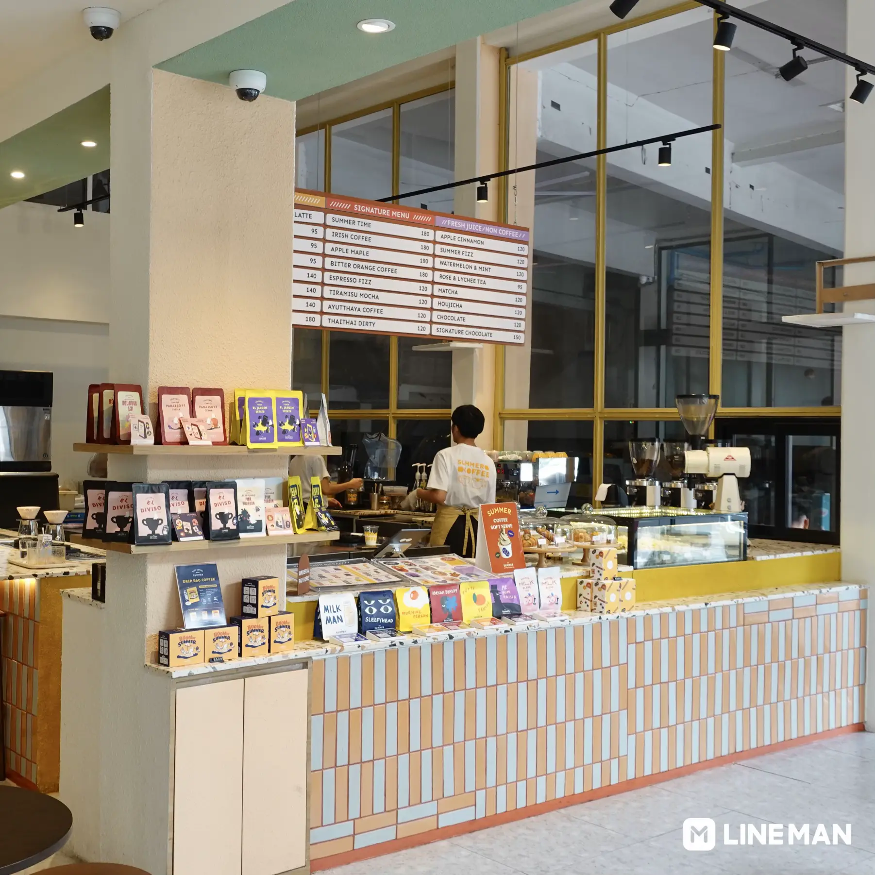 The Summer Coffee x LINE MAN | แกลเลอรีที่โพสต์โดย Places two Go | Lemon8