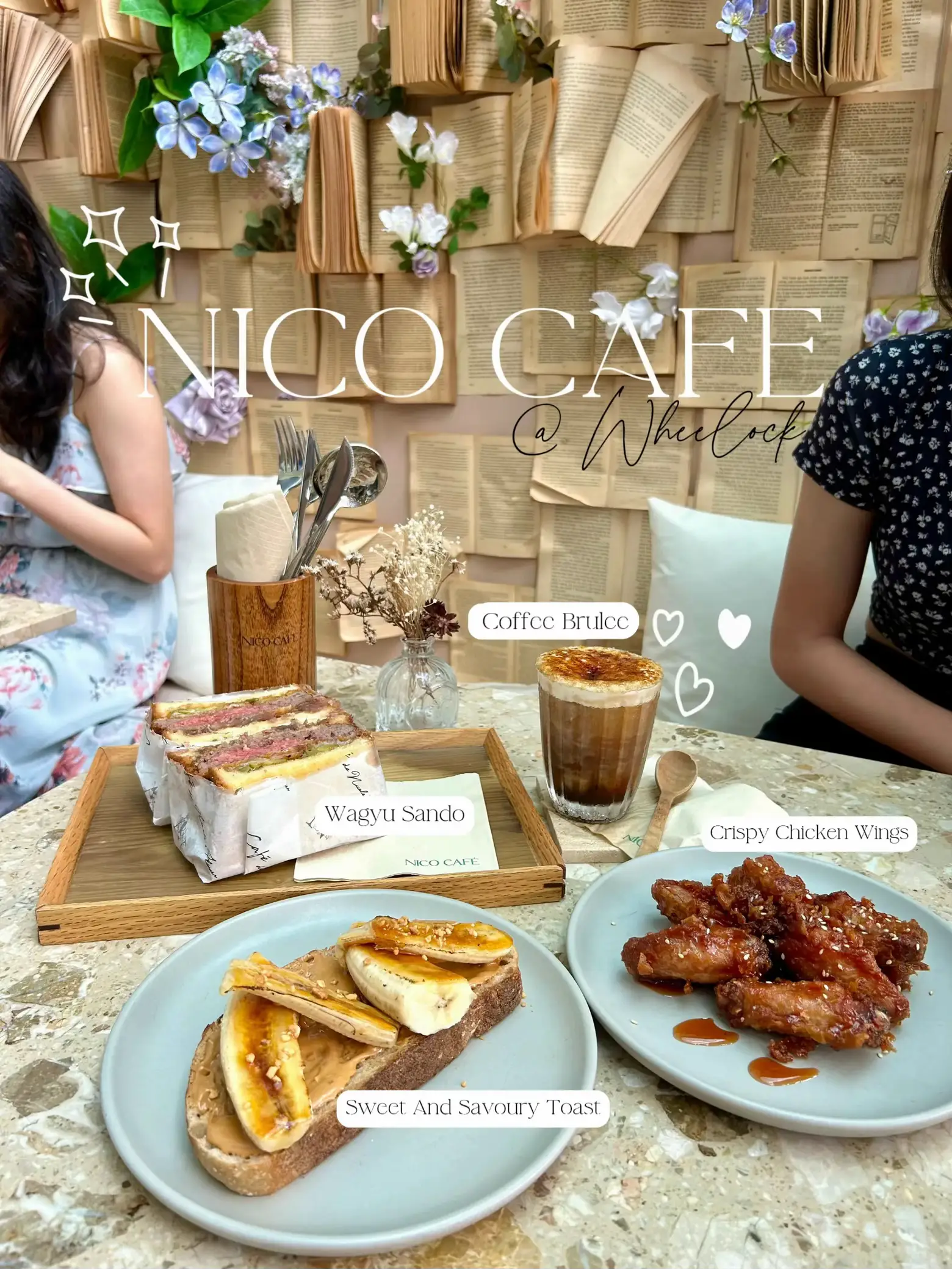 AESTHETIC FLOWER THEMED CAFE AT ORCHARD 💐📚 | Gallery posted by xuantong ...