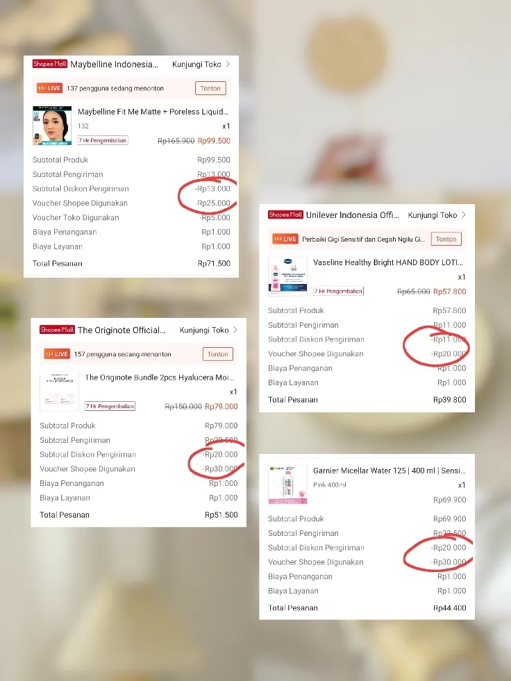 Tips belanja hemat di Shopee | Galeri diposting oleh tulip | Lemon8