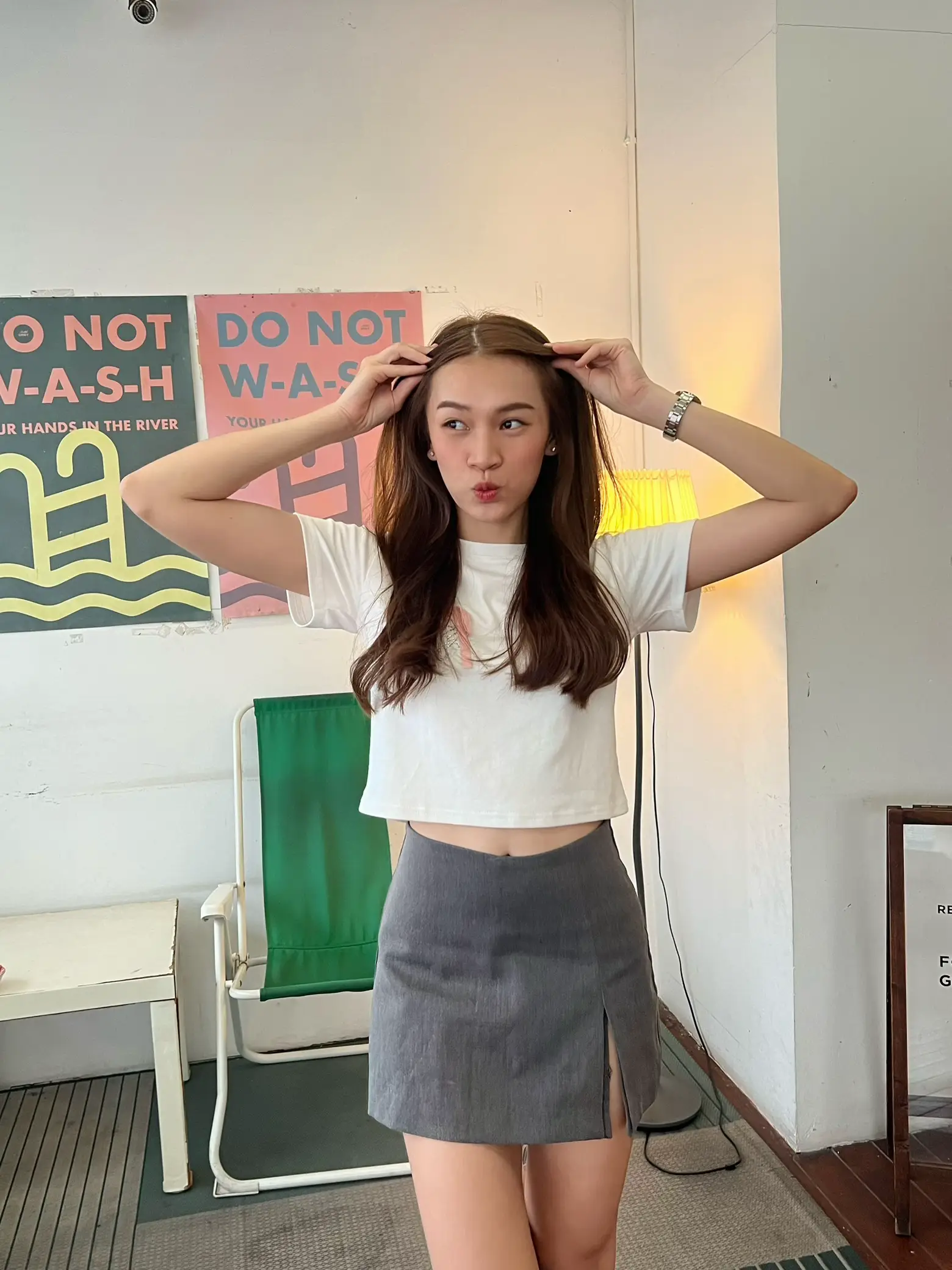 OOTD🍋 แมชง่าย แต่งได้ทุกวัน | แกลเลอรีที่โพสต์โดย Kanlaya.pp | Lemon8