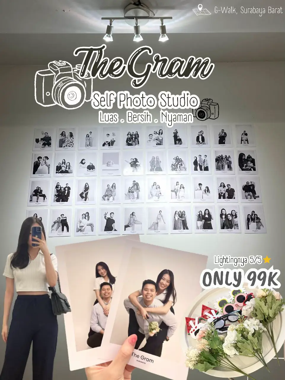 SELF PHOTO STUDIO DI SURABAYA BARAT | Galeri diposting oleh Jean Rebeka | Lemon8