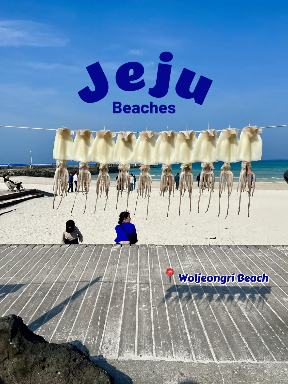 Blue sky blue sea Jeju Beach! | Video published by OurBTOhome 🏡 | Lemon8