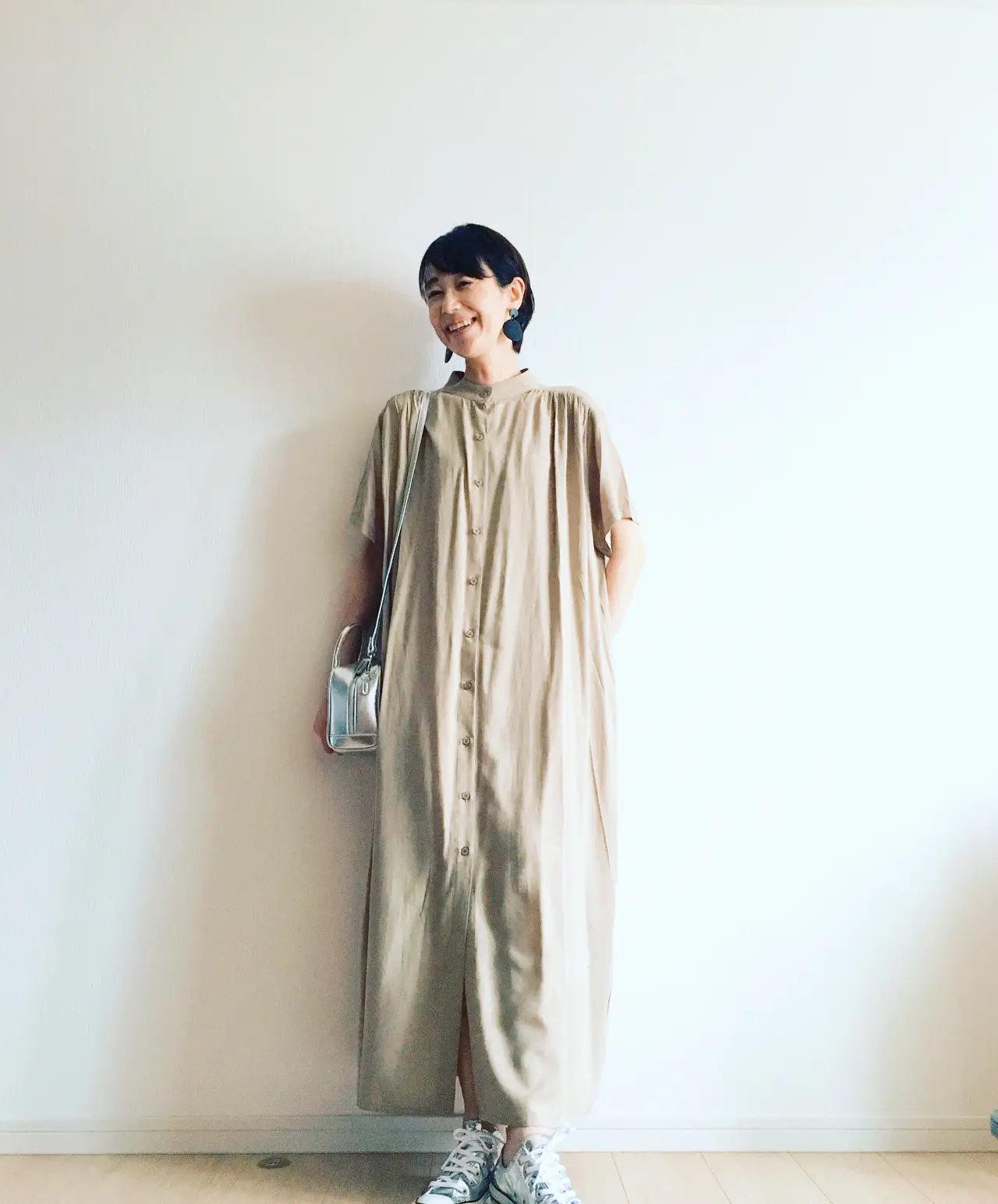 ความยาวแม็กซี่น่าดึงดูด! เดรสเชิ้ตราศีตุลย์ | แกลเลอรีที่โพสต์โดย Kyoco_ | Lemon8