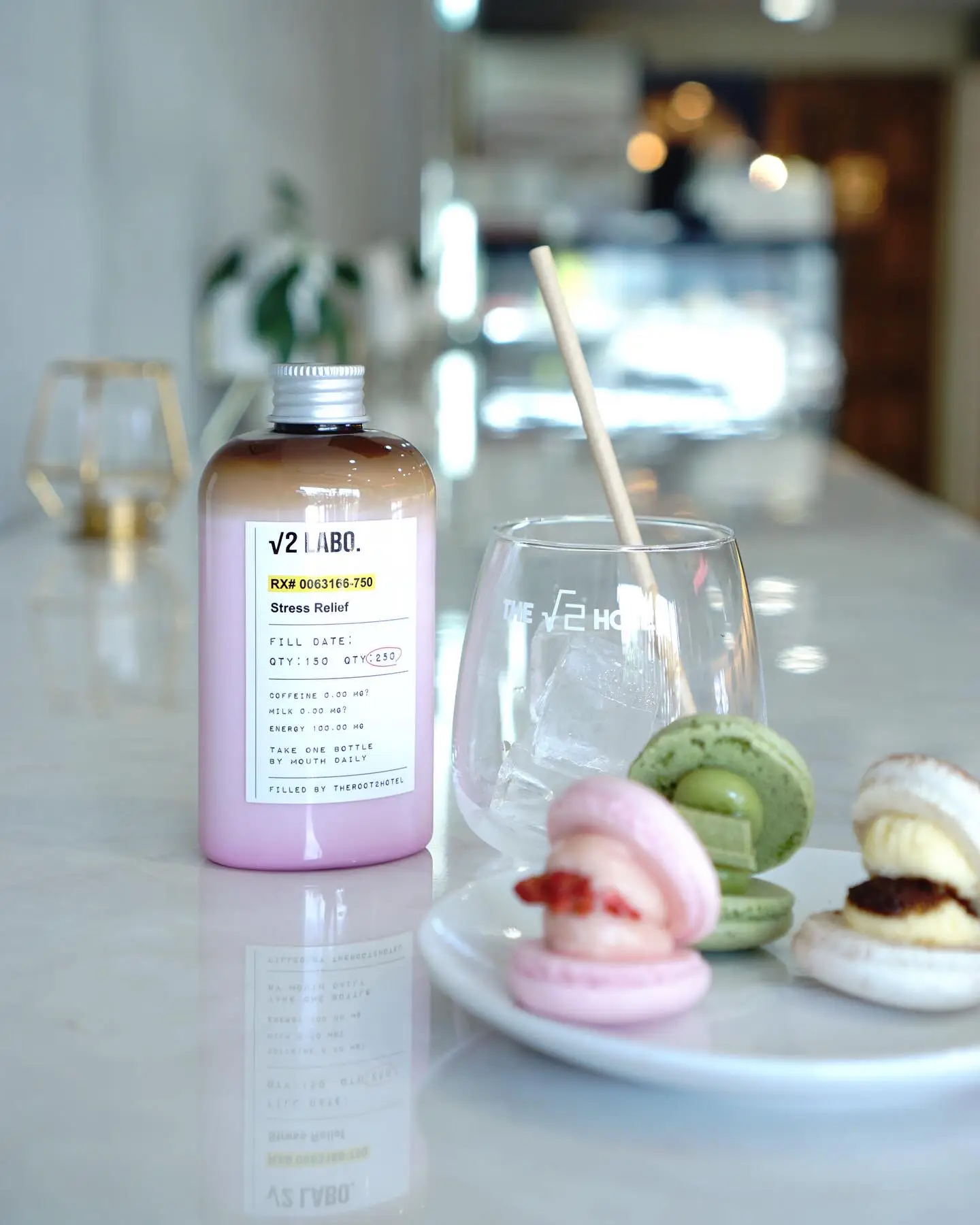 韓国風太っちょマカロンが可愛い「Root2 coffee」 | べんきちどんぶりが投稿したフォトブック | Lemon8