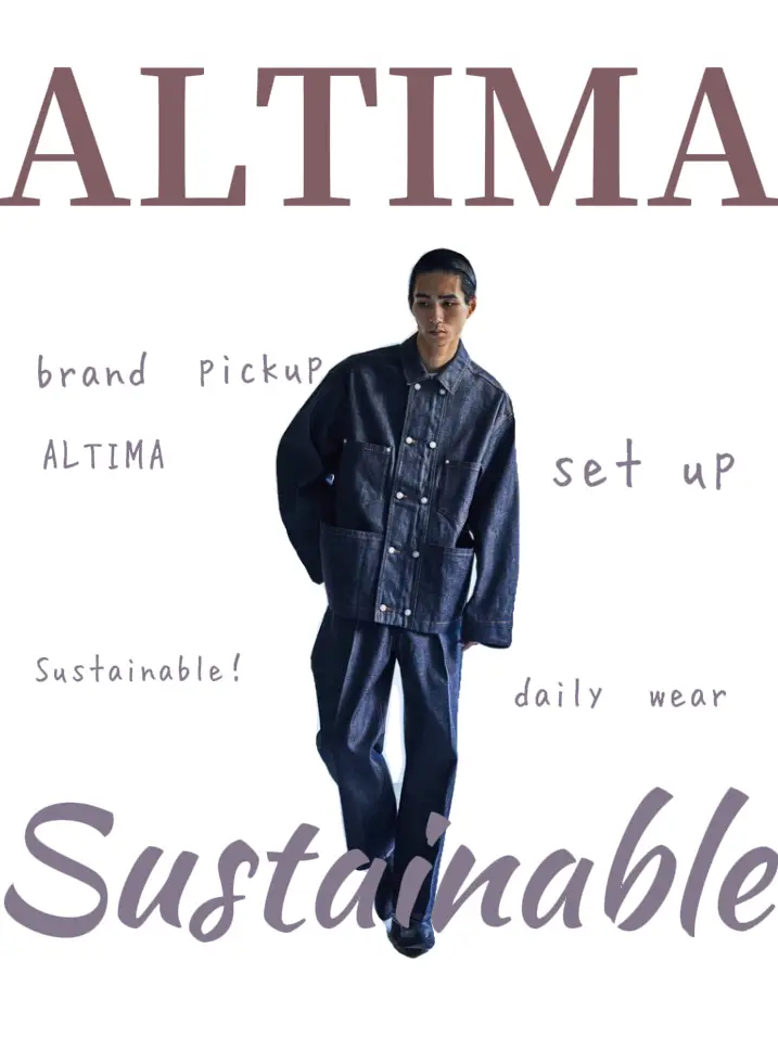 MADE IN JAPANのサスティナブルブランド！！『ALTIMA』試着屋参加ブランド | 試着屋が投稿したフォトブック | Lemon8