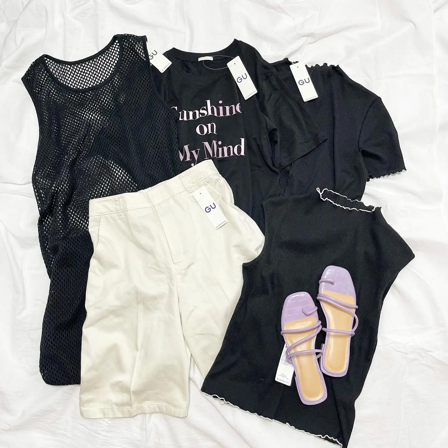 GU! ขาย ️รับ 6 รายการภายใต้ 590 เยน | แกลเลอรีที่โพสต์โดย おしゃれ豆知識💡のSERINA | Lemon8