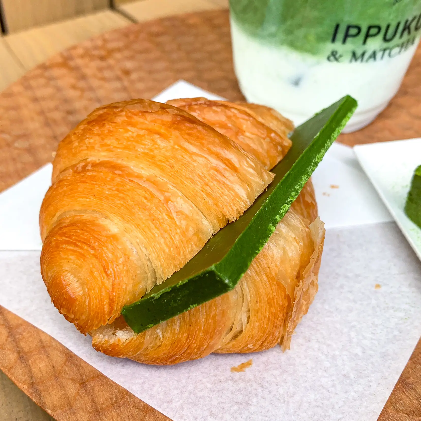 日本橋・IPPUKU&MATCHAの抹茶チョコクロ＆濃厚テリーヌ | あゆまっくすが投稿したフォトブック | Lemon8