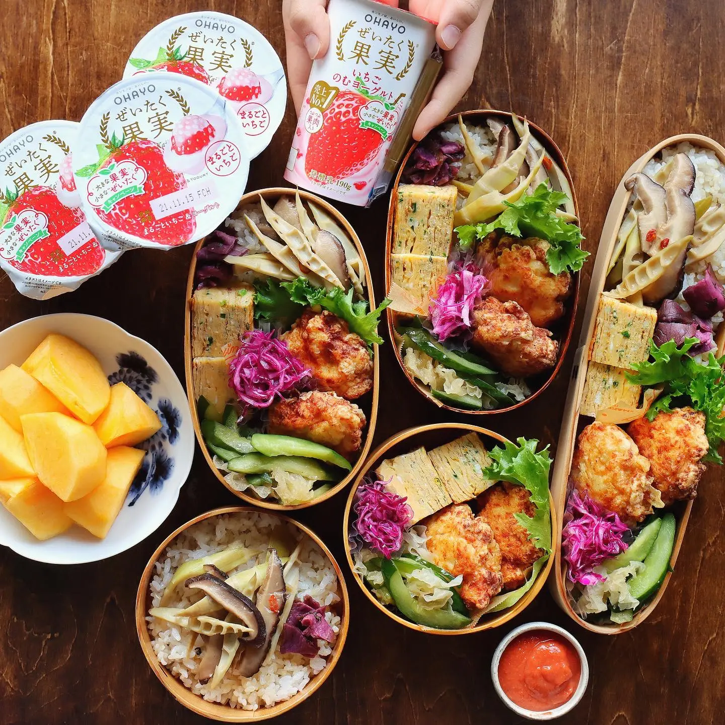 นักเก็ตอวบอ้วนเบนโตะ | แกลเลอรีที่โพสต์โดย non_la_non | Lemon8