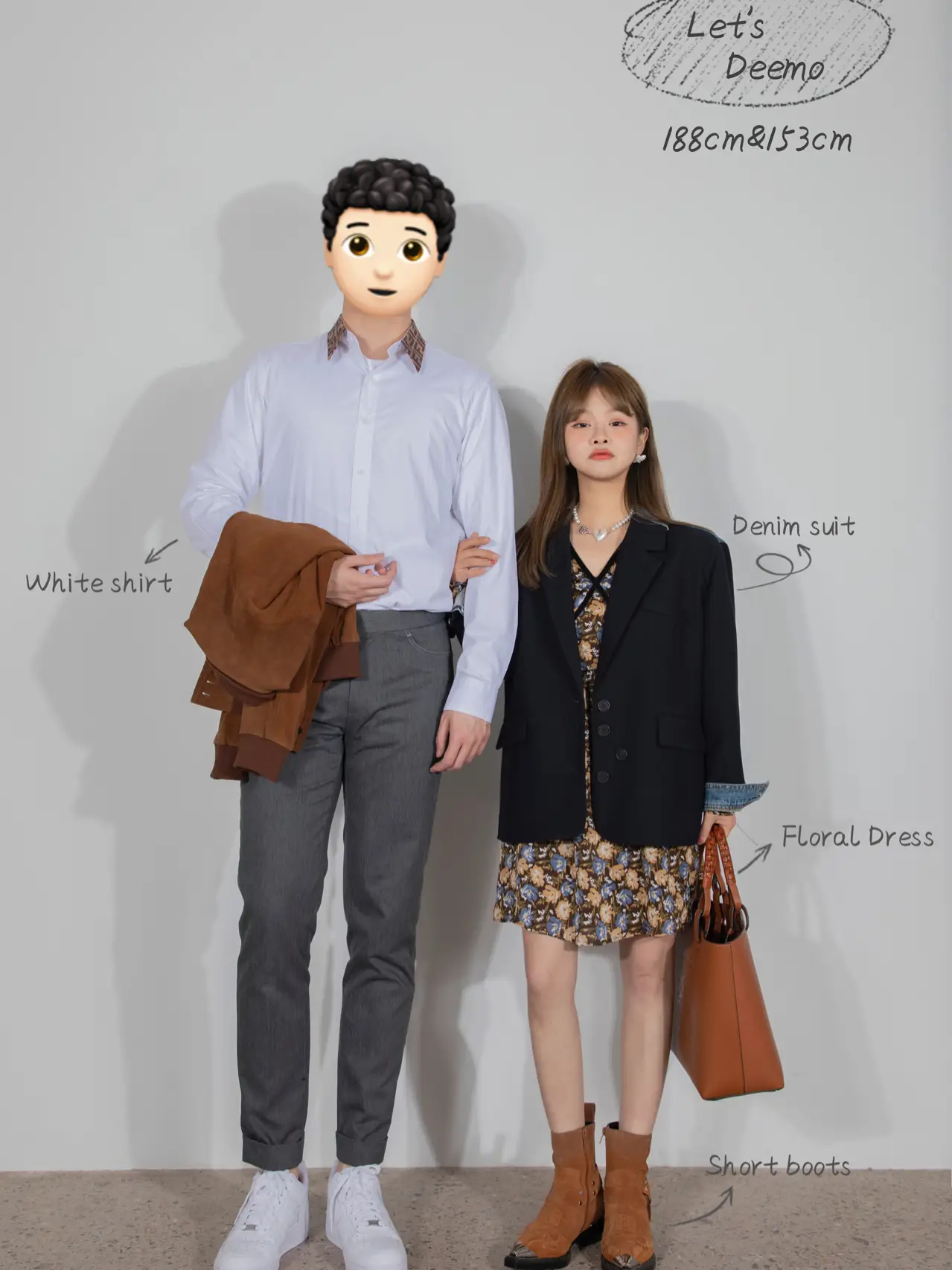 188＆153 魔法の身長差の春カップルが帰ってきた | thirydeemoが投稿したフォトブック | Lemon8