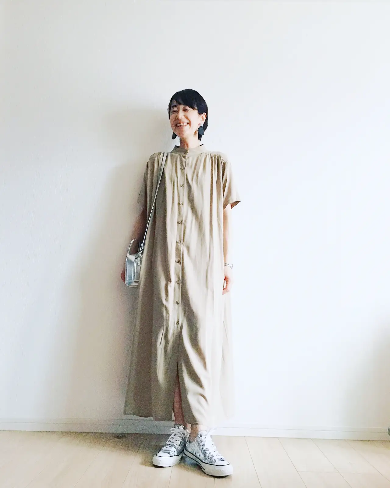 ความยาวแม็กซี่น่าดึงดูด! เดรสเชิ้ตราศีตุลย์ | แกลเลอรีที่โพสต์โดย Kyoco_ | Lemon8