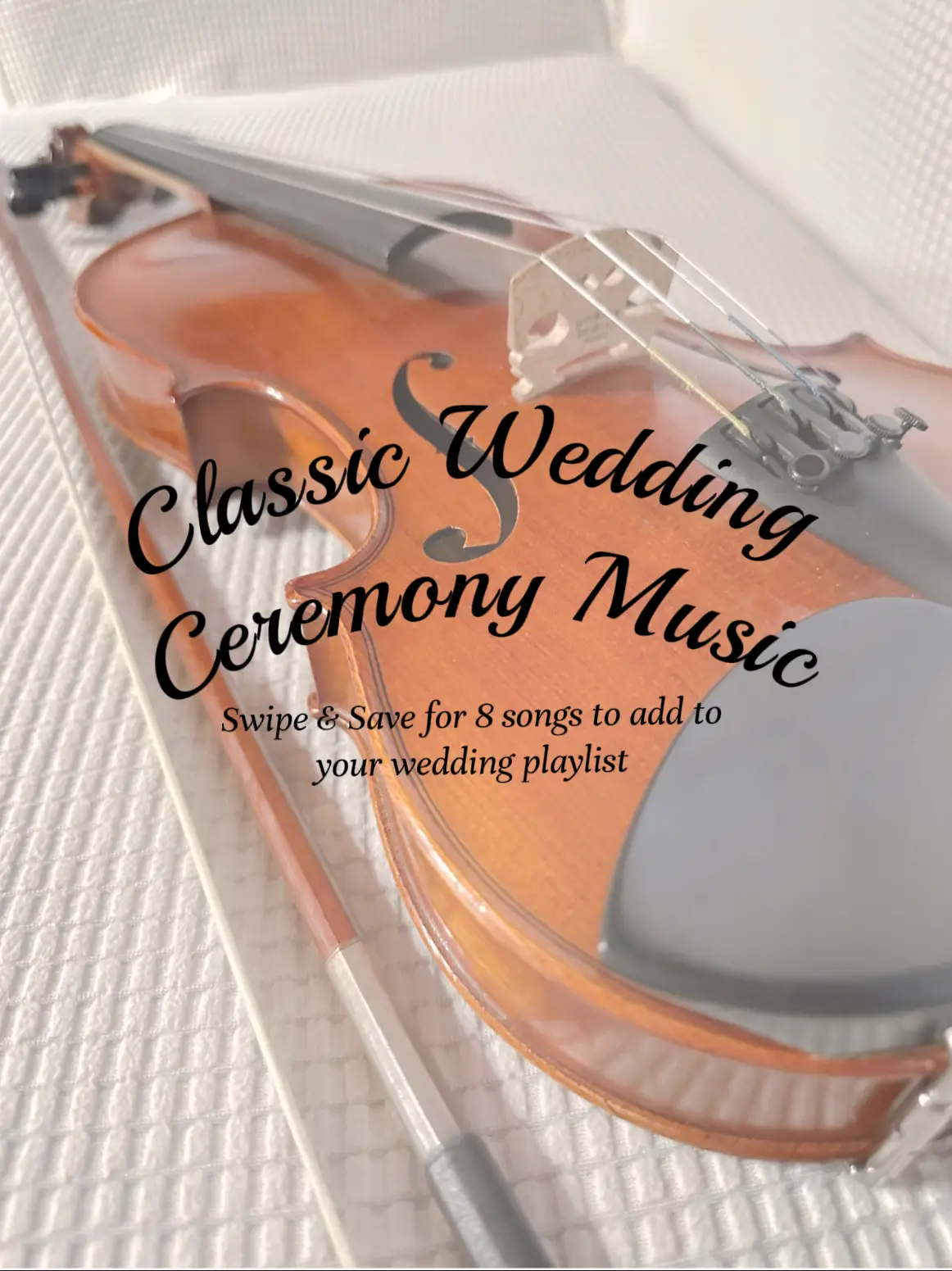 8 Classic Songs for your Wedding Ceremony🤍 | Gallery posted by Amelia ...