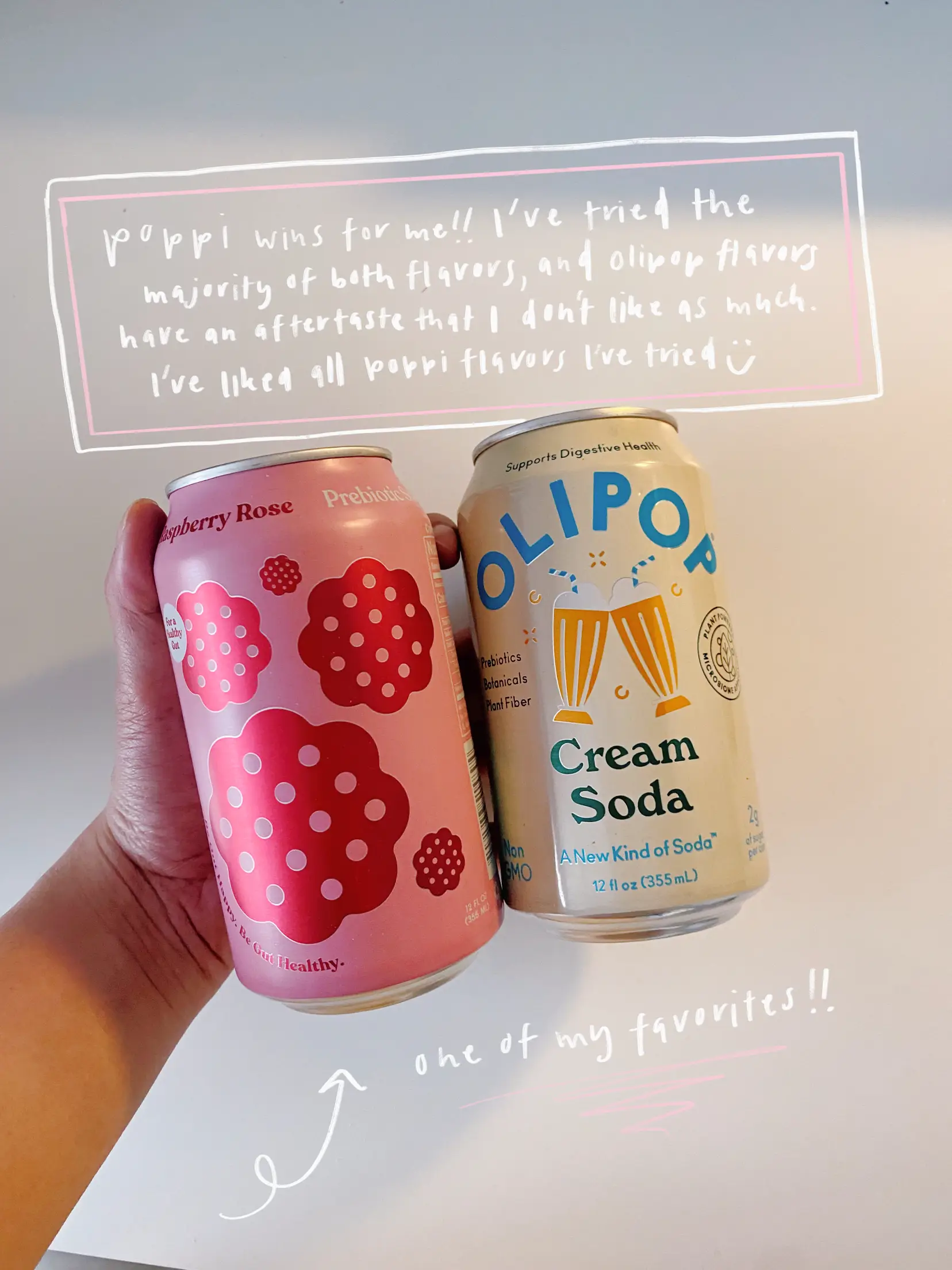 poppi vs. olipop 🤔 | แกลเลอรีที่โพสต์โดย kayla