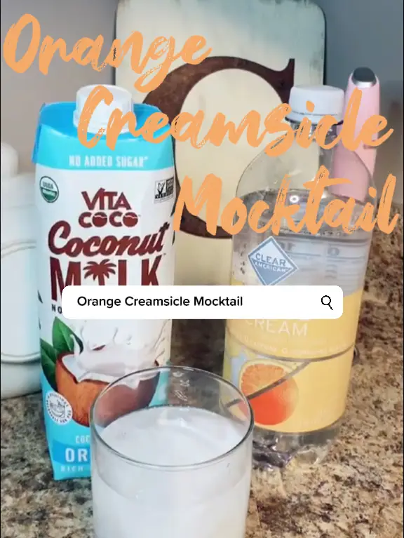 Orange Creamsicle Mocktail 🍊 | Video published by Devon | Lemon8