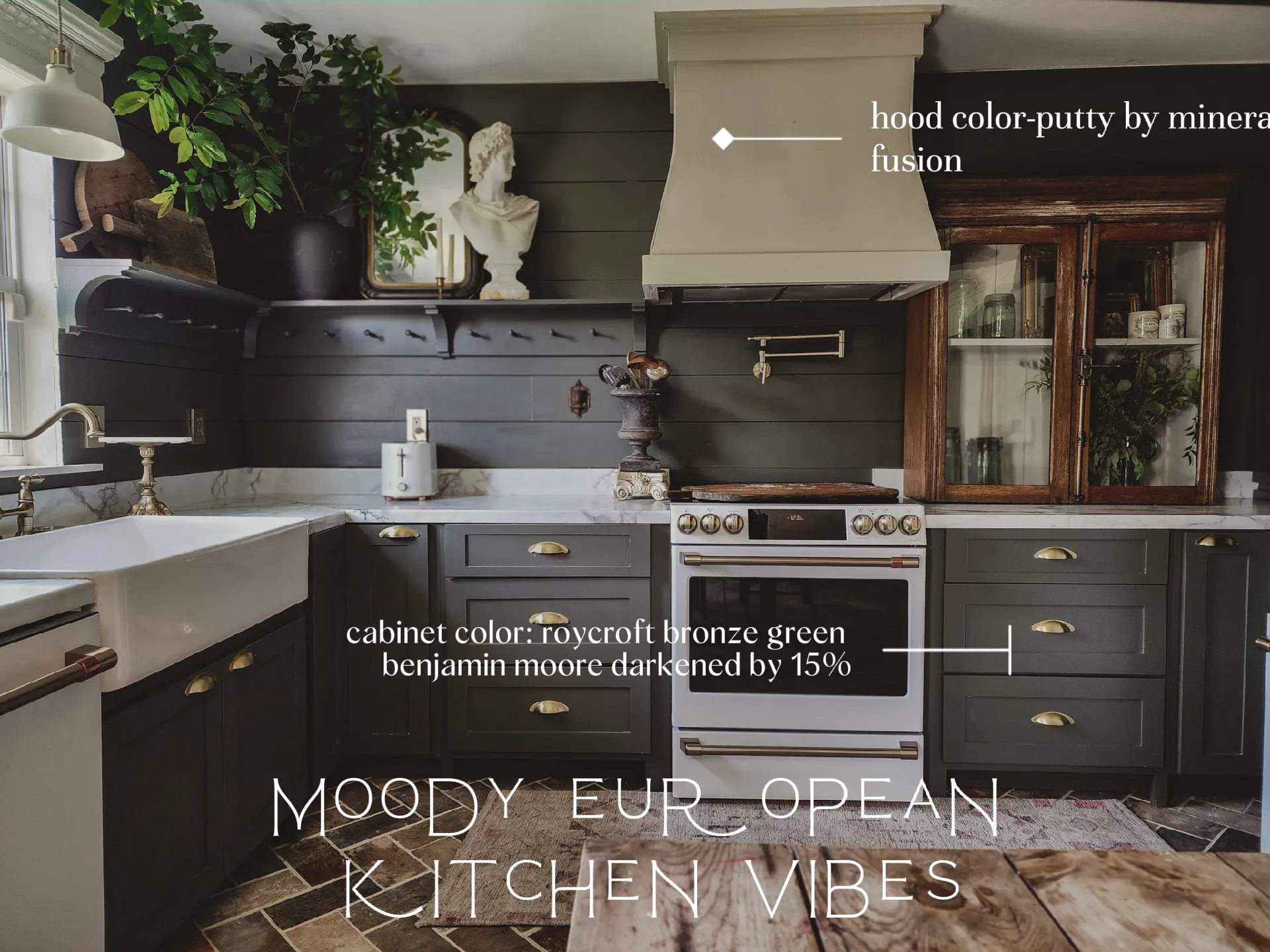 moody european kitchen vibes. | แกลเลอรีที่โพสต์โดย Ashley Kay & Co | Lemon8