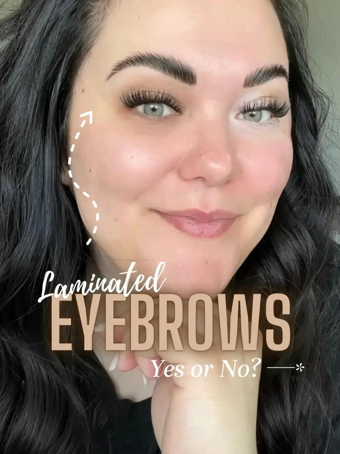 Laminated Brow Tutorial | Video published by Stephanie V. | Lemon8