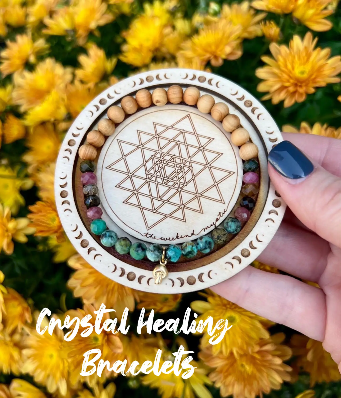 Crystal Healing Bracelets! | แกลเลอรีที่โพสต์โดย Ashley 🌙 | Lemon8