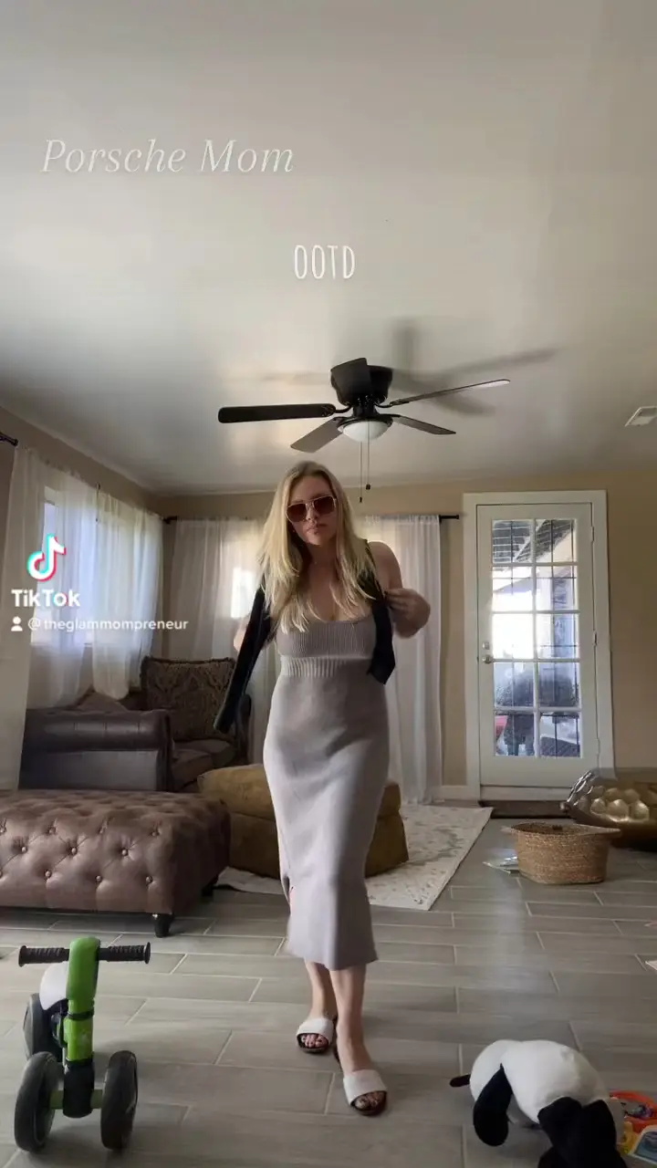 Porsche Mom OOTD | Video published by Mompreneur | Lemon8