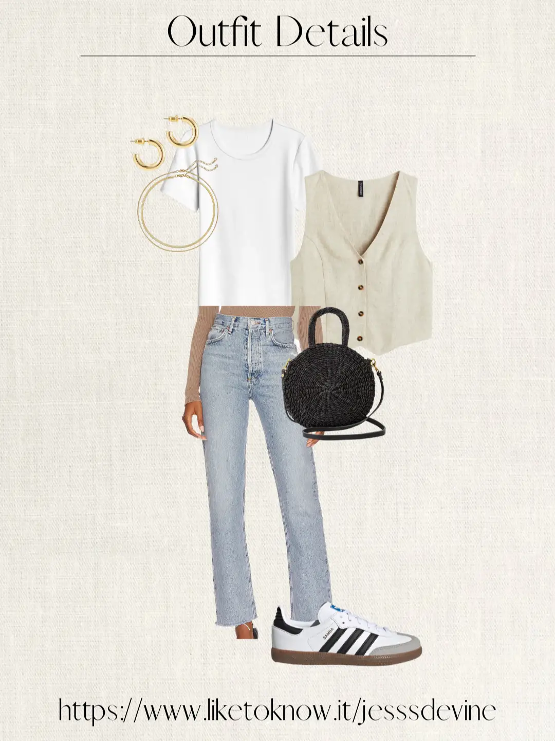 Adidas Samba Spring Outfit Idea | แกลเลอรีที่โพสต์โดย Jess Devine | Lemon8