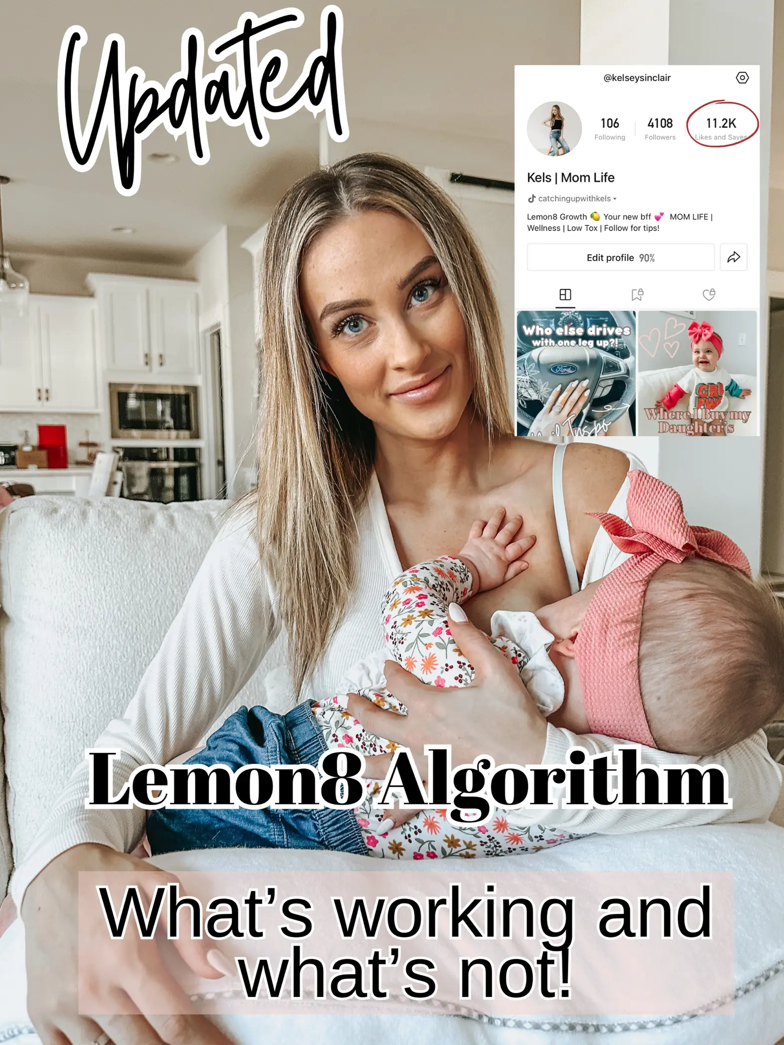UPDATED LEMON8 ALGORITHM | Secrets for Growth | Gallery posted by Kels | Mom Life | Lemon8