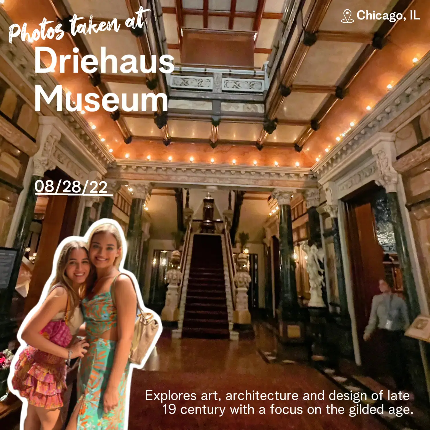 Pictures at the Driehaus Museum! | Gallery posted by Alana Palomo | Lemon8