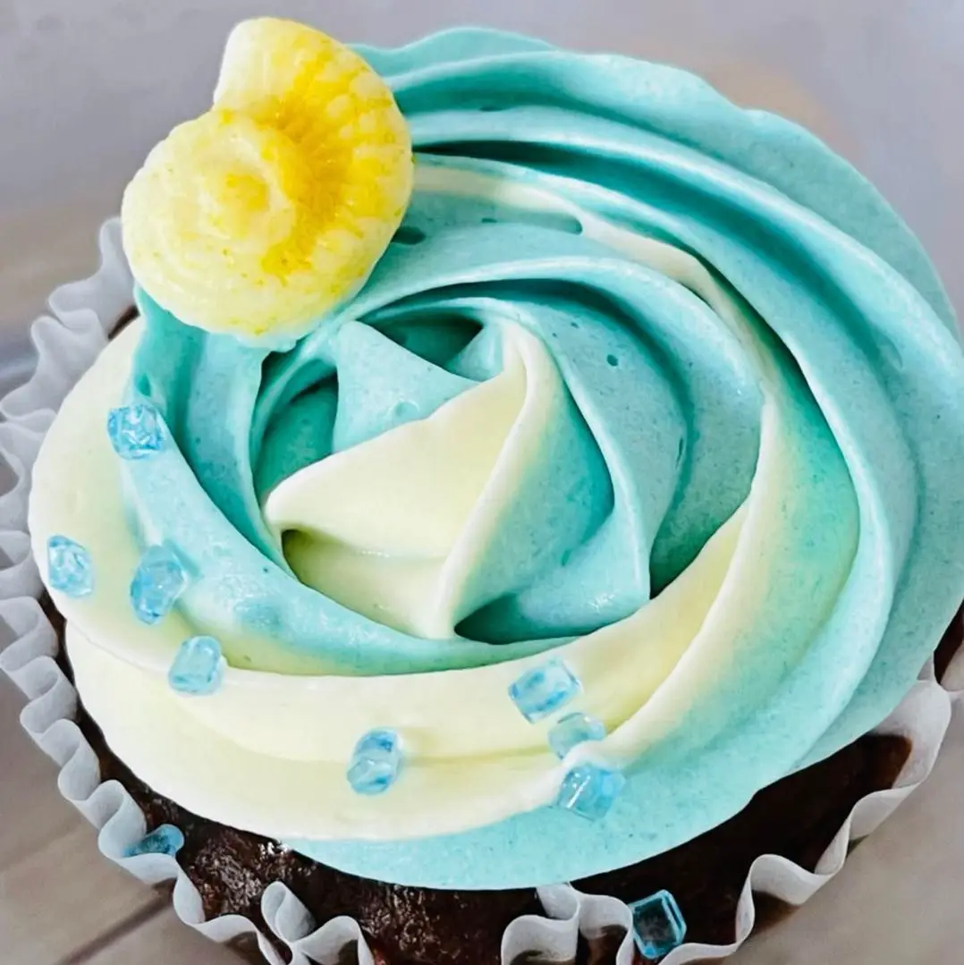 Okinawa ocean blue cupcake | Heureux Cupcakeが投稿したフォトブック | Lemon8