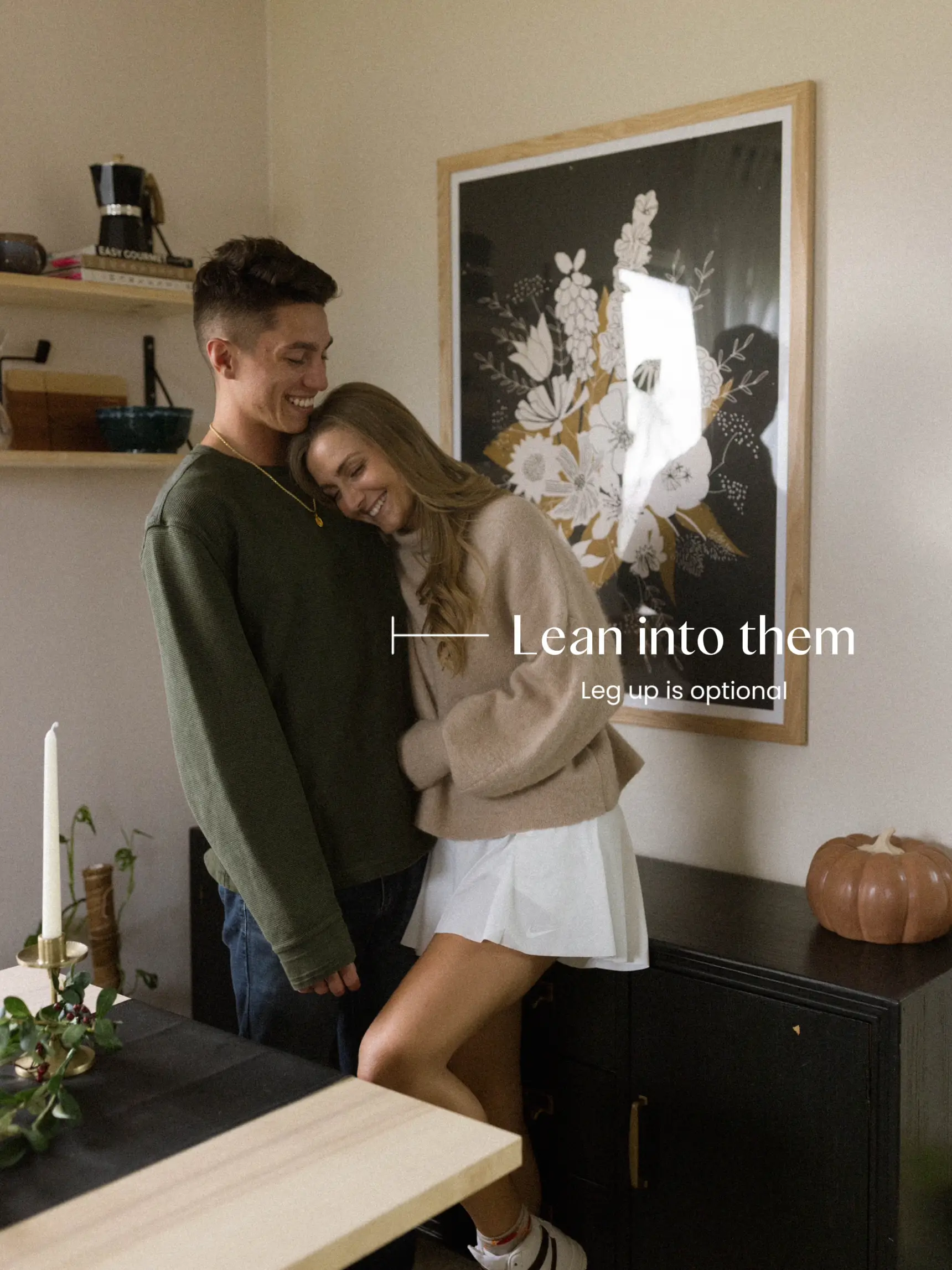 Inside & cozy poses | couples | Gallery posted by Clay & Lauren | Lemon8