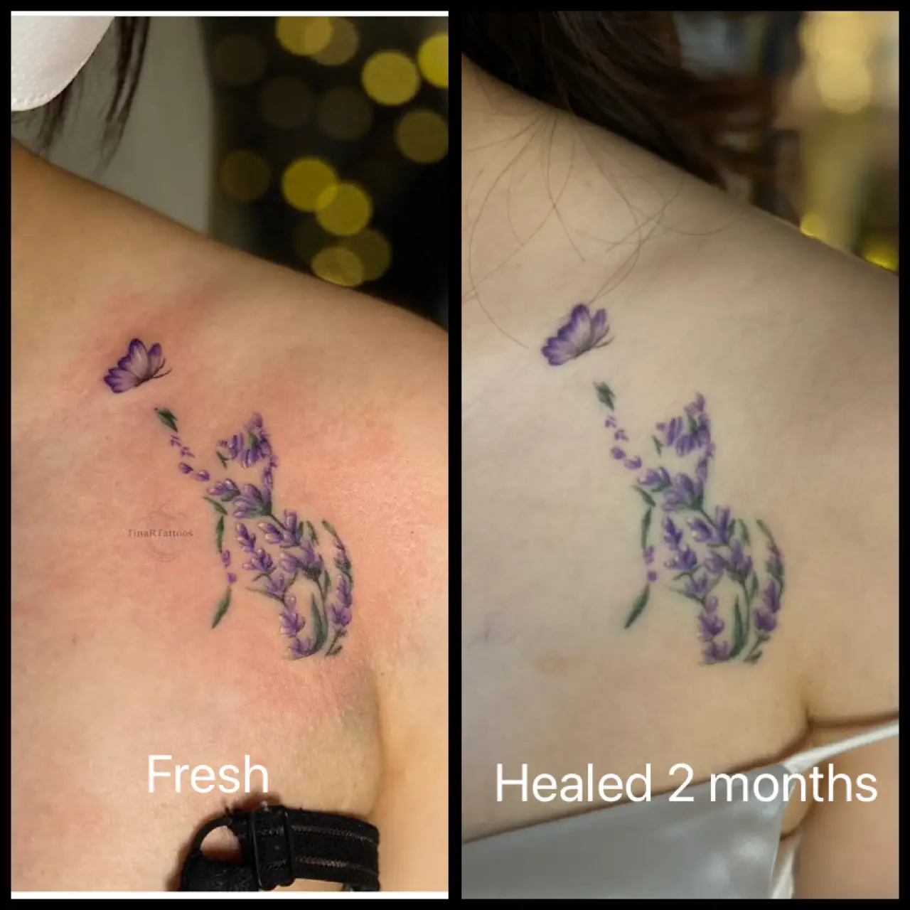 Differences: Fresh & Healed shaded tattoo | Gallery posted by ...