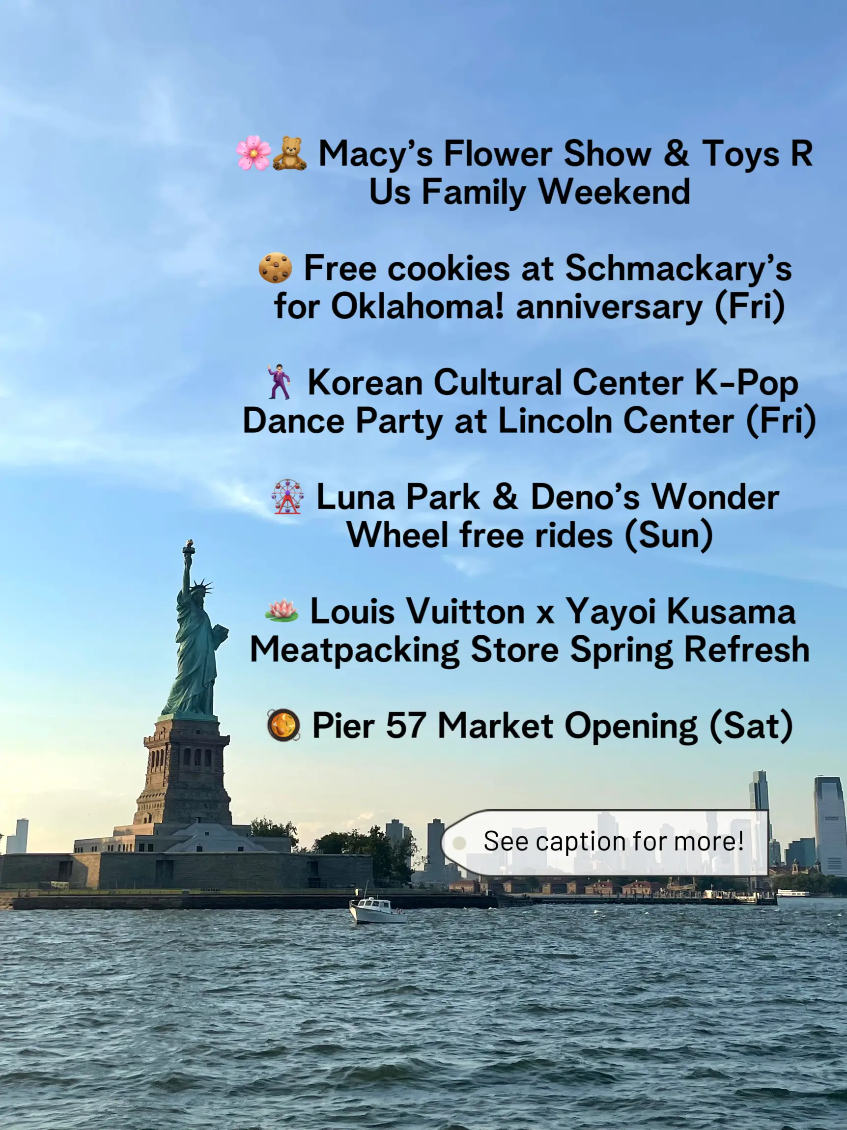 NYC Weekend Freebie Roundup March 31 - April 2 | Gallery posted by ...