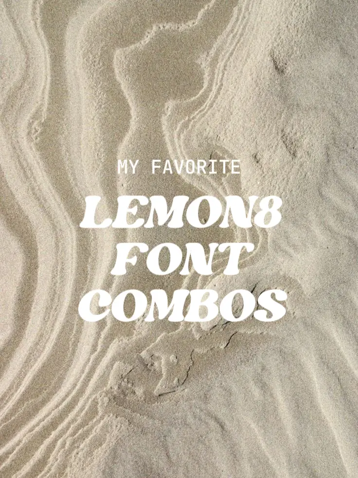 My favorite Lemon8 Font Combos 🍋 | Gallery posted by Julia Dennis | Lemon8