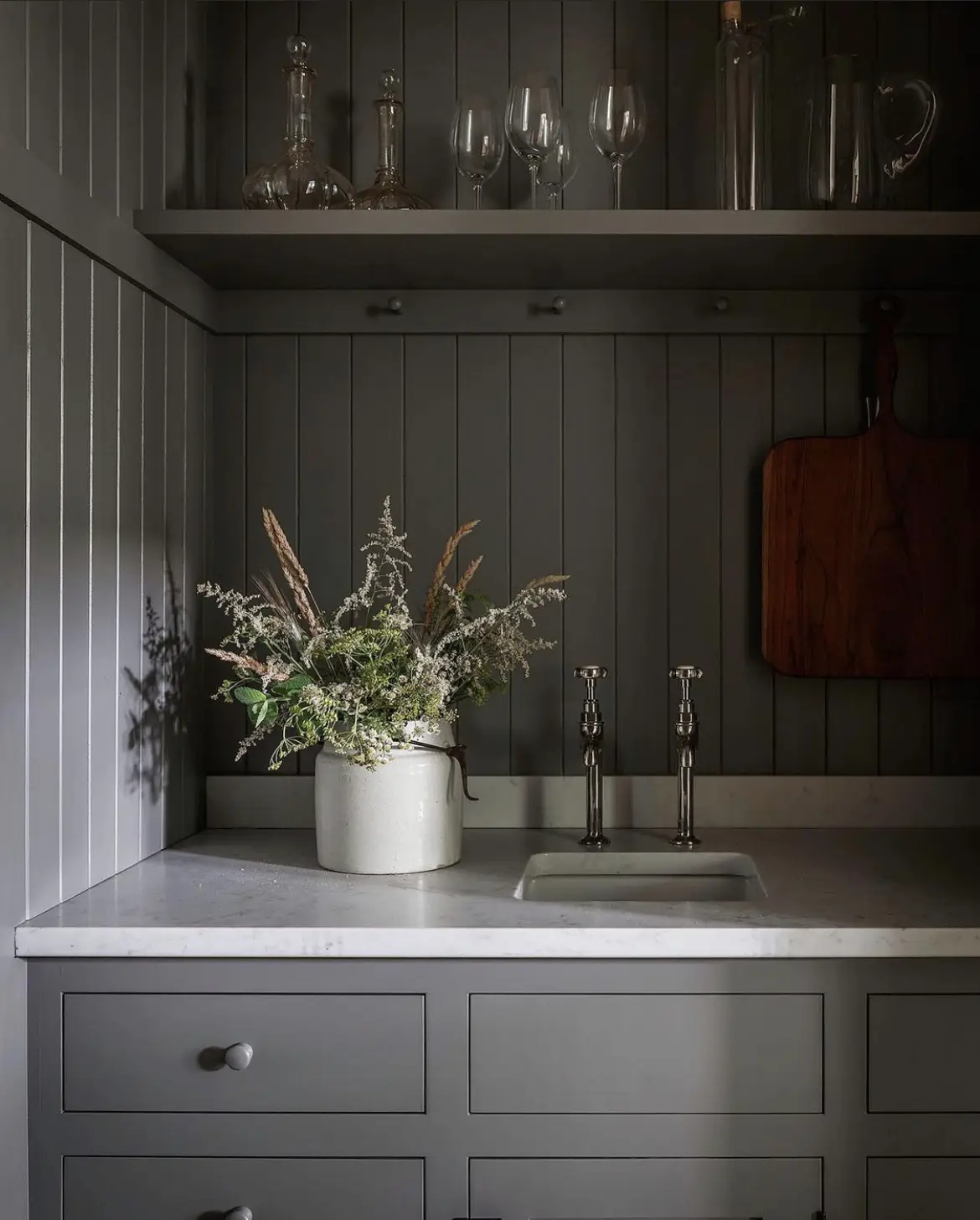 Moody butler’s pantry. | Gallery posted by Good Surfaces | Lemon8