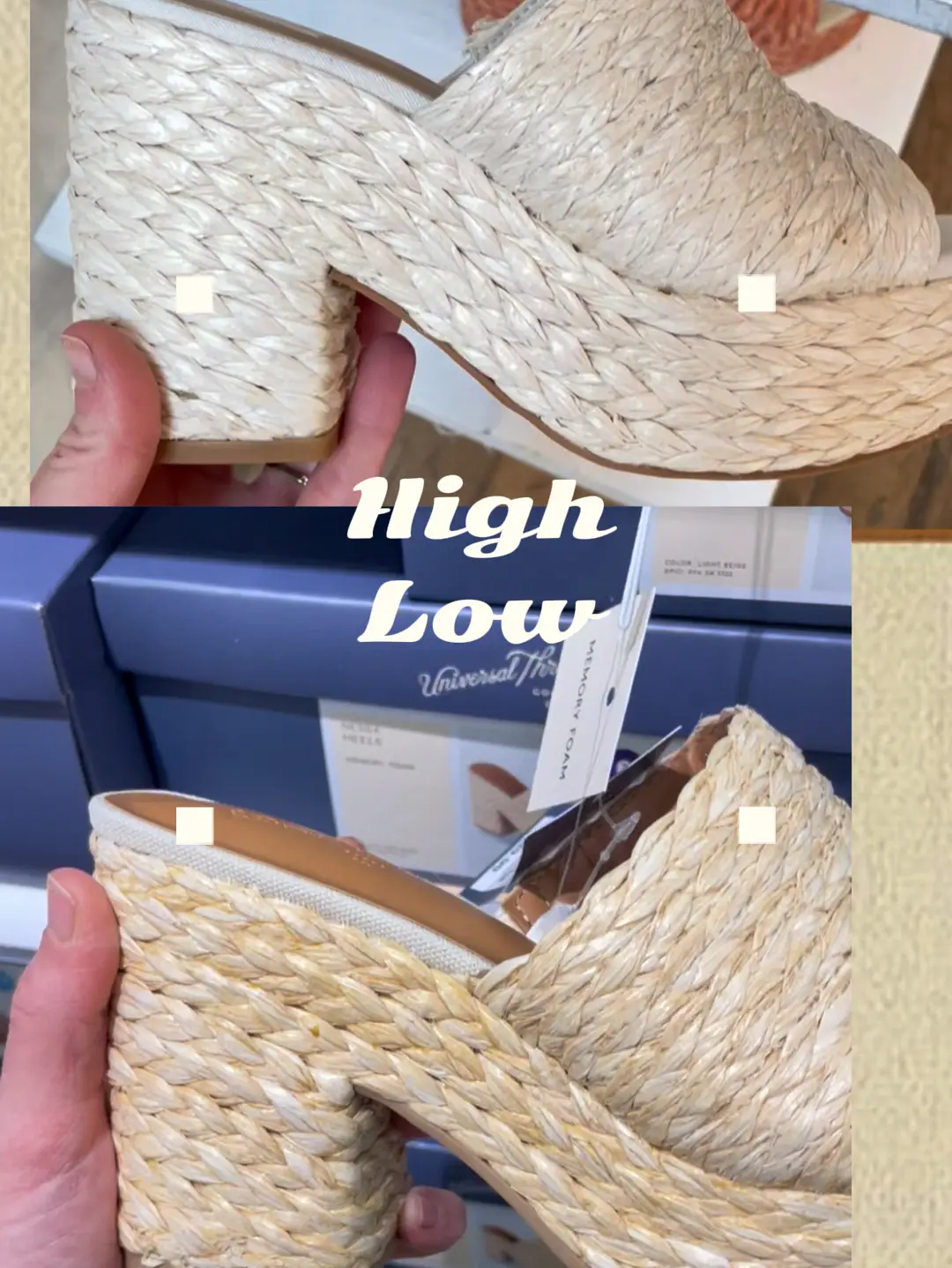 High low edition-shoes! | Video published by momsofalltrades | Lemon8