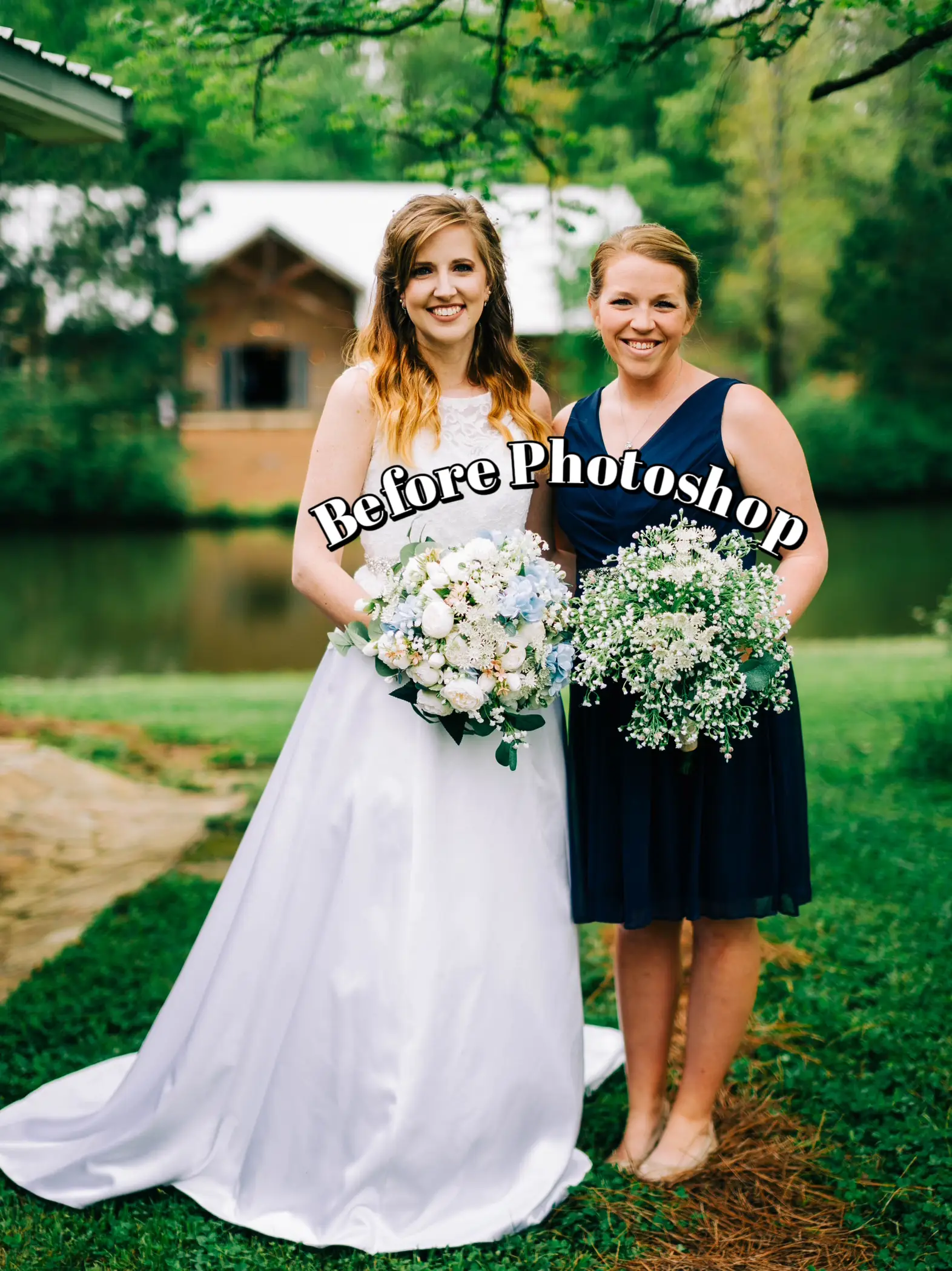 When the bride didn’t get her solo shots 💍🩵 | Gallery posted by Sara | Lemon8