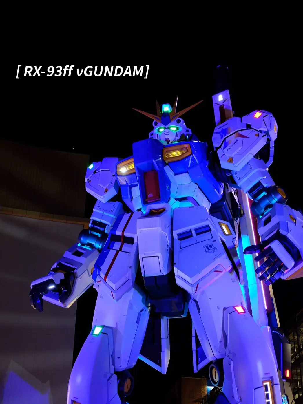 「RX-93ff ν(ニュー)GUNDAM from SIDE-F」 | kousoukuraiの投稿動画 | Lemon8