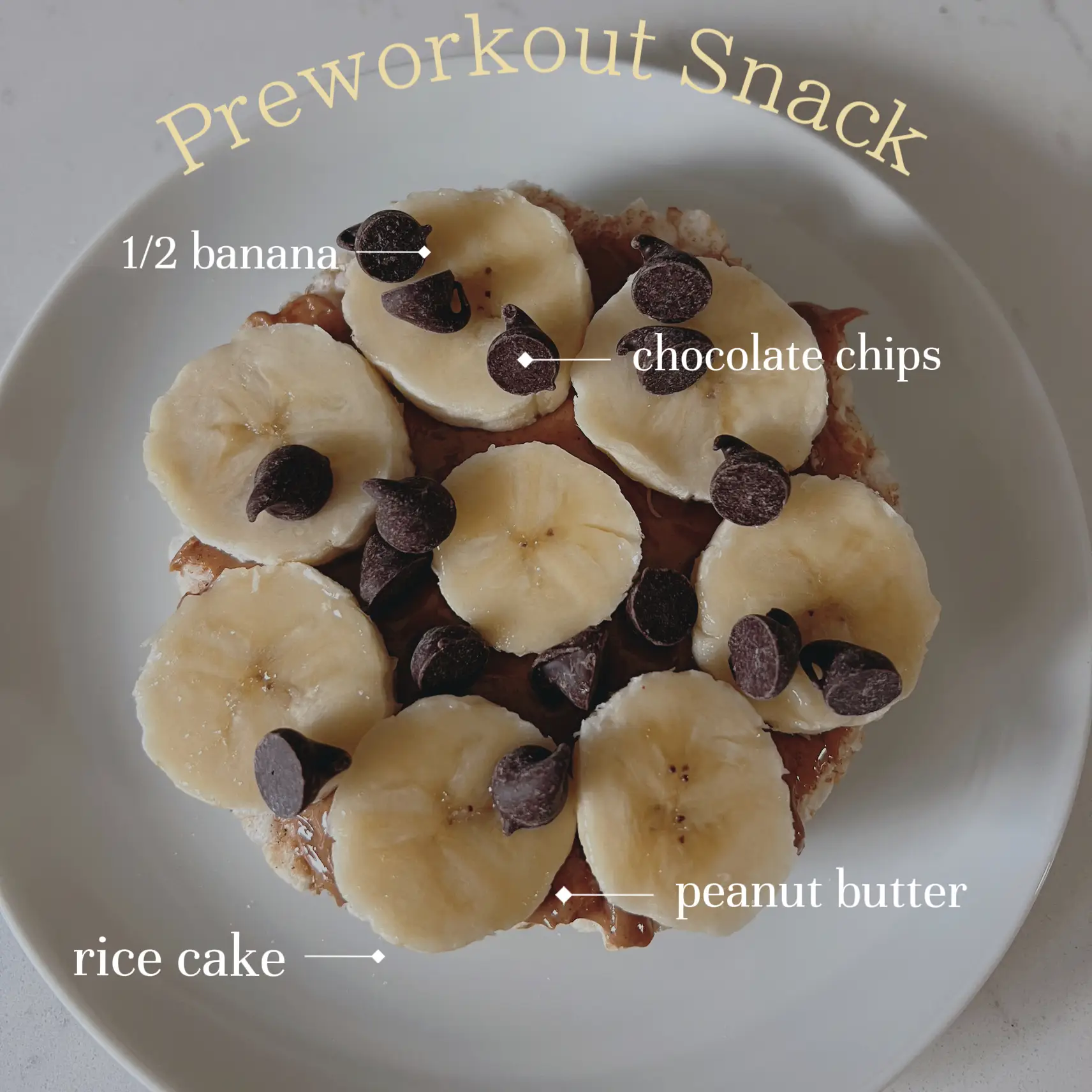 Preworkout Snack 💪🏼 | Gallery posted by hannahrstephen | Lemon8