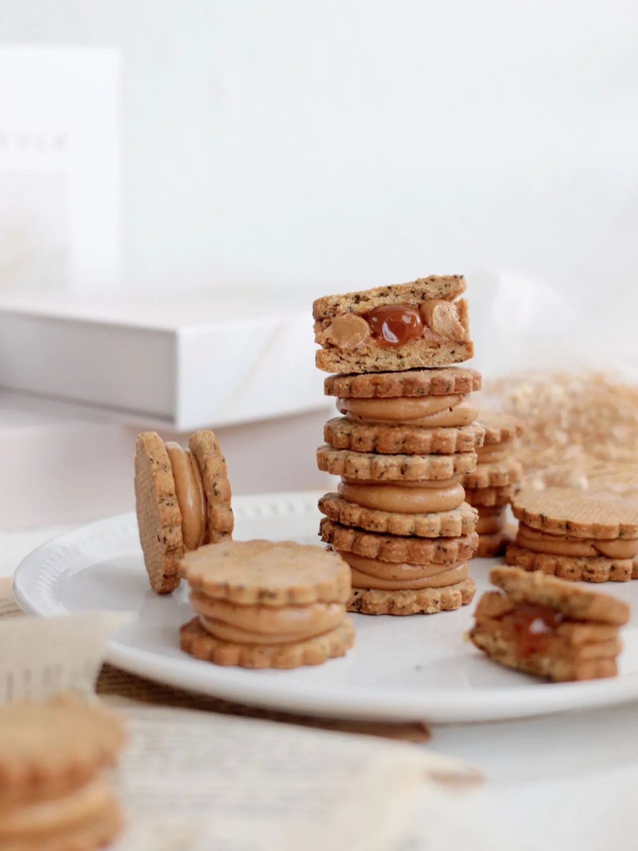 Tea Butter Sand Cookies ☕️ Recipe | Gallery posted by わかなϖ | Lemon8