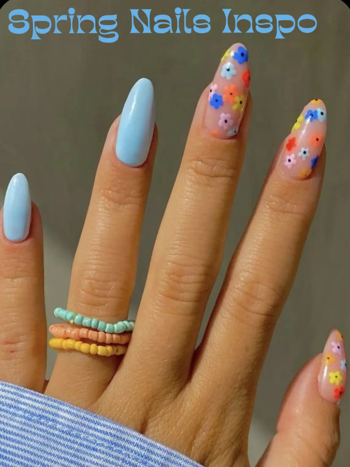 Spring Nails Inspo 🌸💙☀️🌷 💅🏻🍓🌊💐🍋 | แกลเลอรีที่โพสต์โดย Nail Inspo 💅🏻 ...