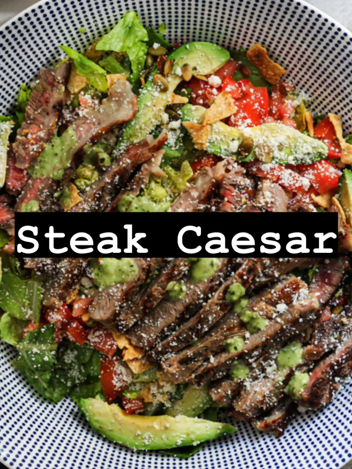 Easy Steak Caesar Salad! | Video published by Taylor Golub | Lemon8