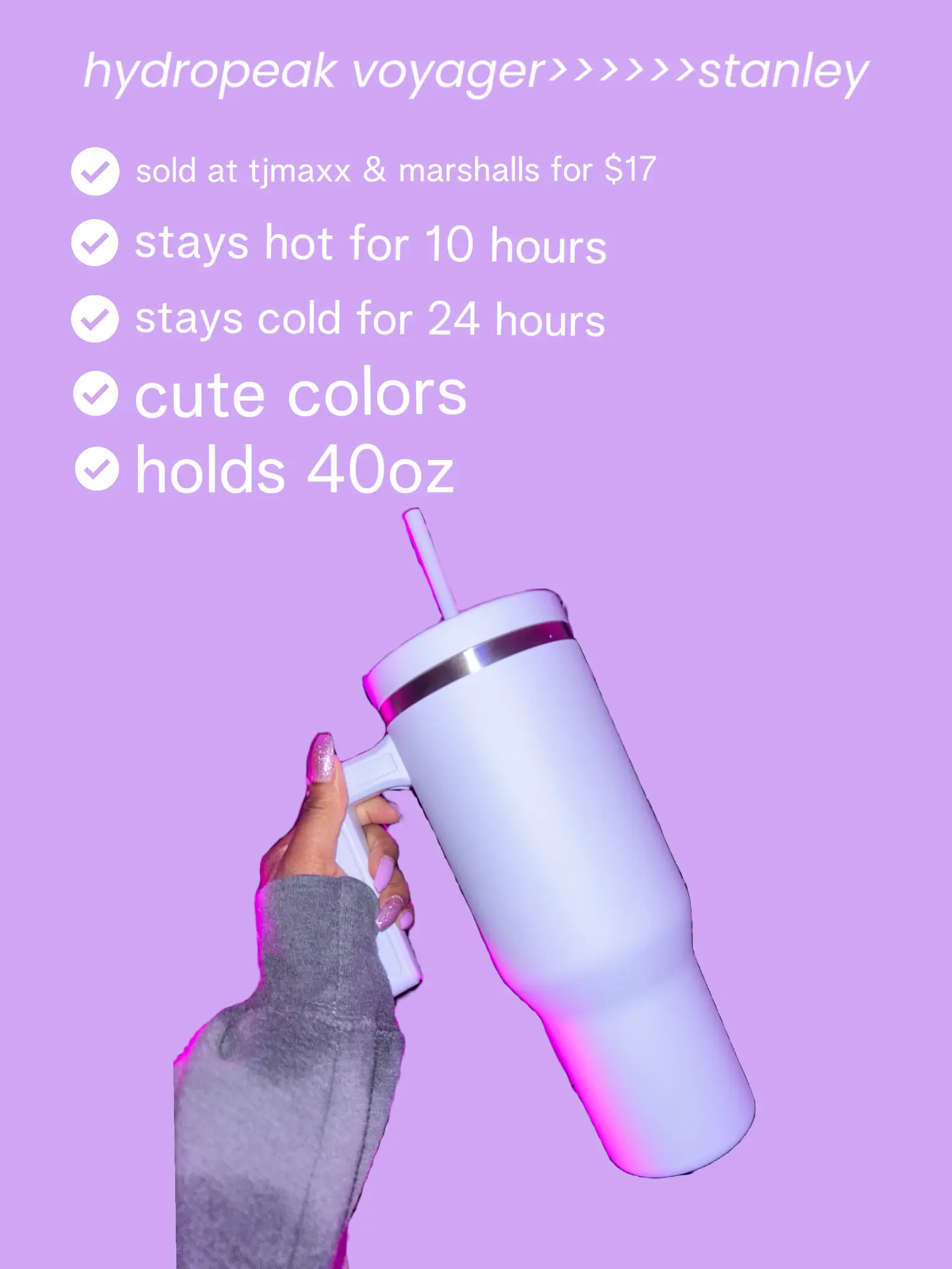 hydropeak voyager>>>>>>stanley | Gallery posted by Raven Makayla | Lemon8