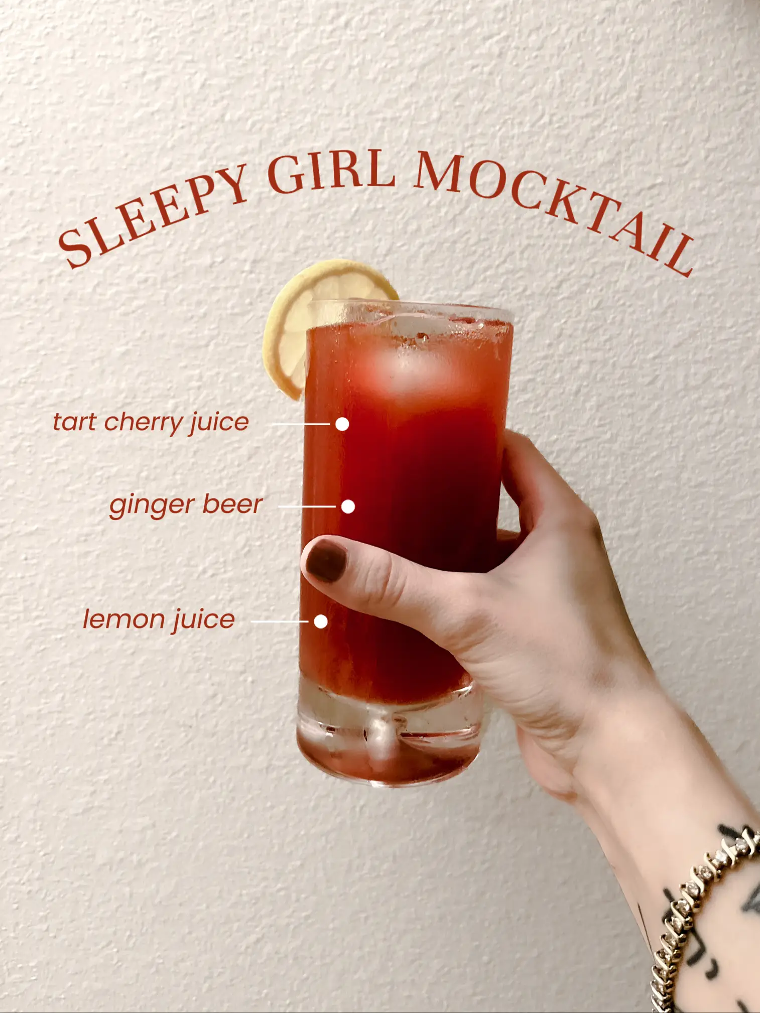 SLEEPY GIRL MOCKTAIL 🍒 | แกลเลอรีที่โพสต์โดย mary | Lemon8