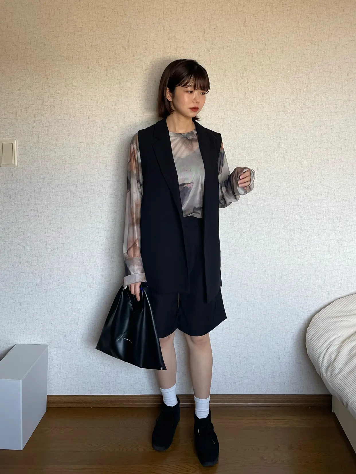 🦙【MM6】ジャパニーズトートバッグの着回しコーデ🕴🏻 | uki🦙が投稿したフォトブック | Lemon8