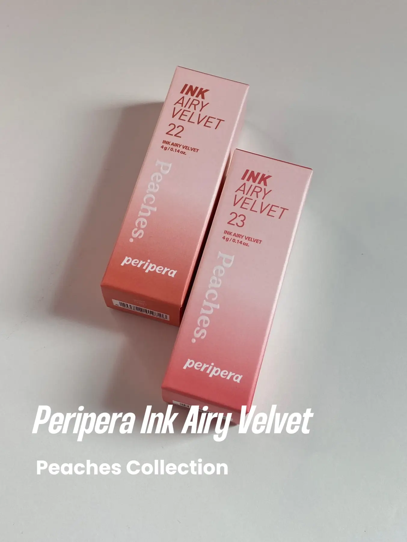 Peripera Ink Airy Velvet 🍑Peaches Collection🍑 | Gallery posted by ...